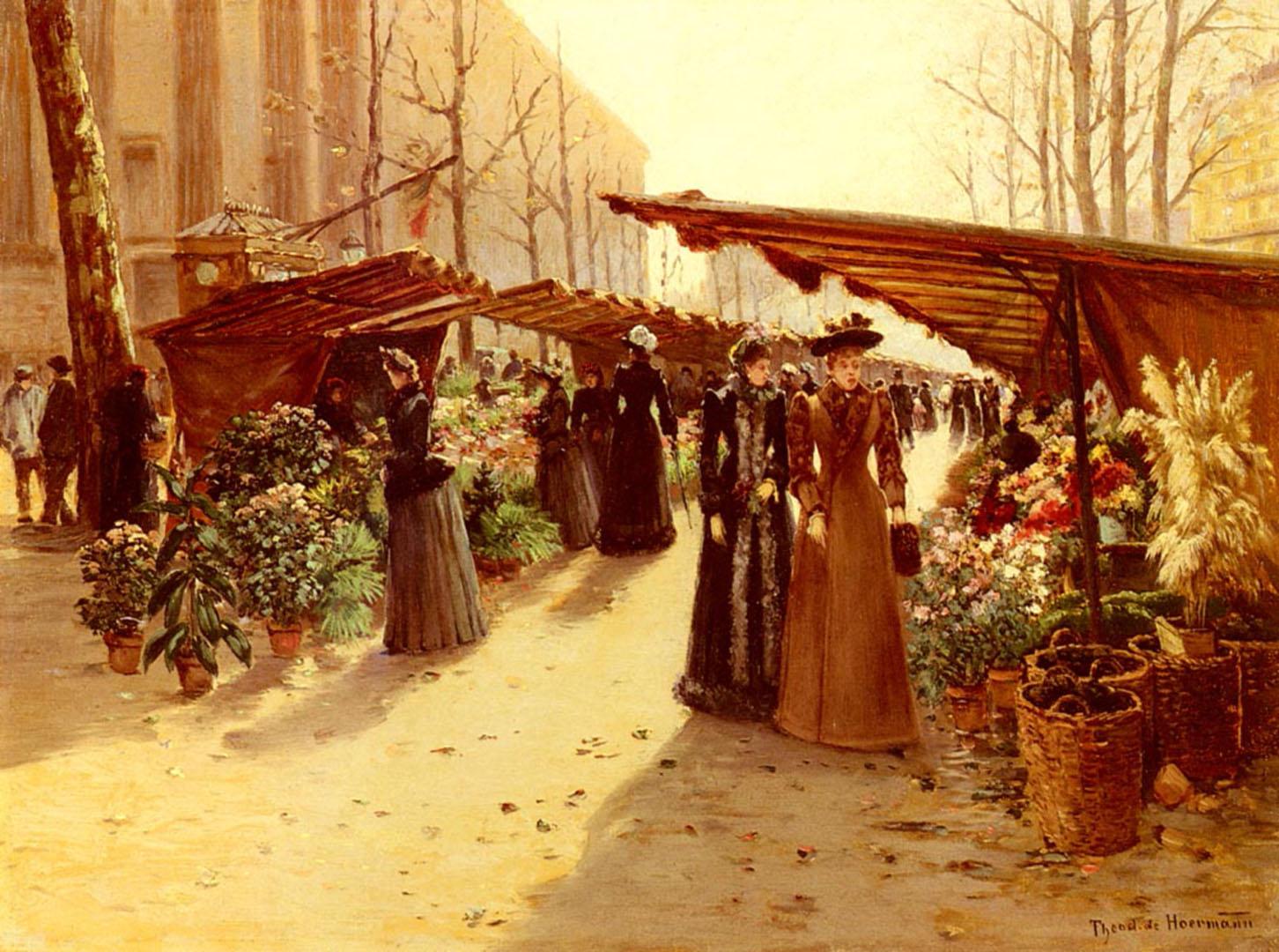 Flower Market Wallpapers - Wallpaper Cave