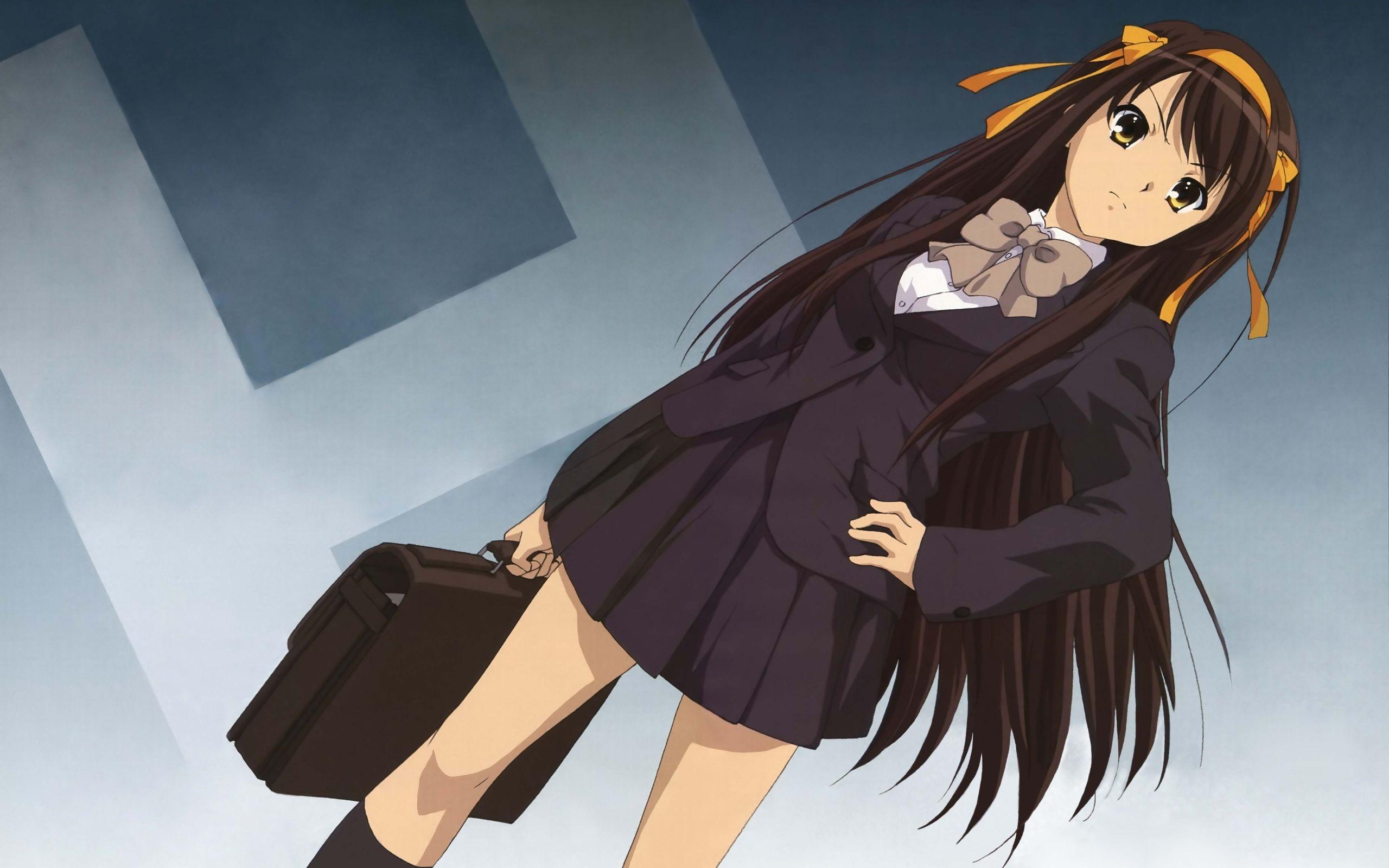 Anime Haruhi Suzumiya Wallpapers - Wallpaper Cave