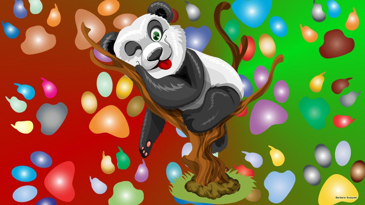 Colourfull Panda Wallpapers - Wallpaper Cave