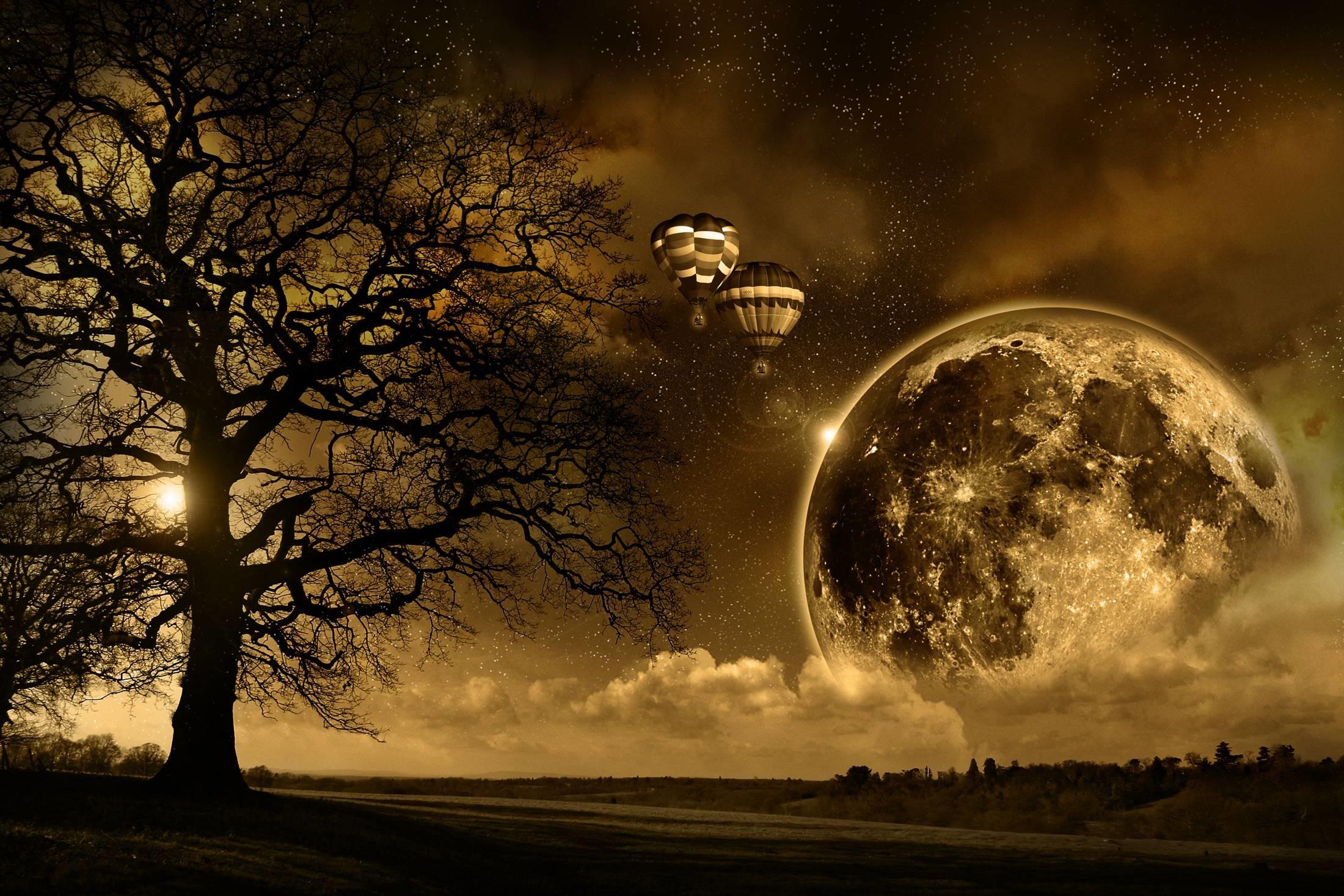 Fantasy Moon Wallpapers - Wallpaper Cave