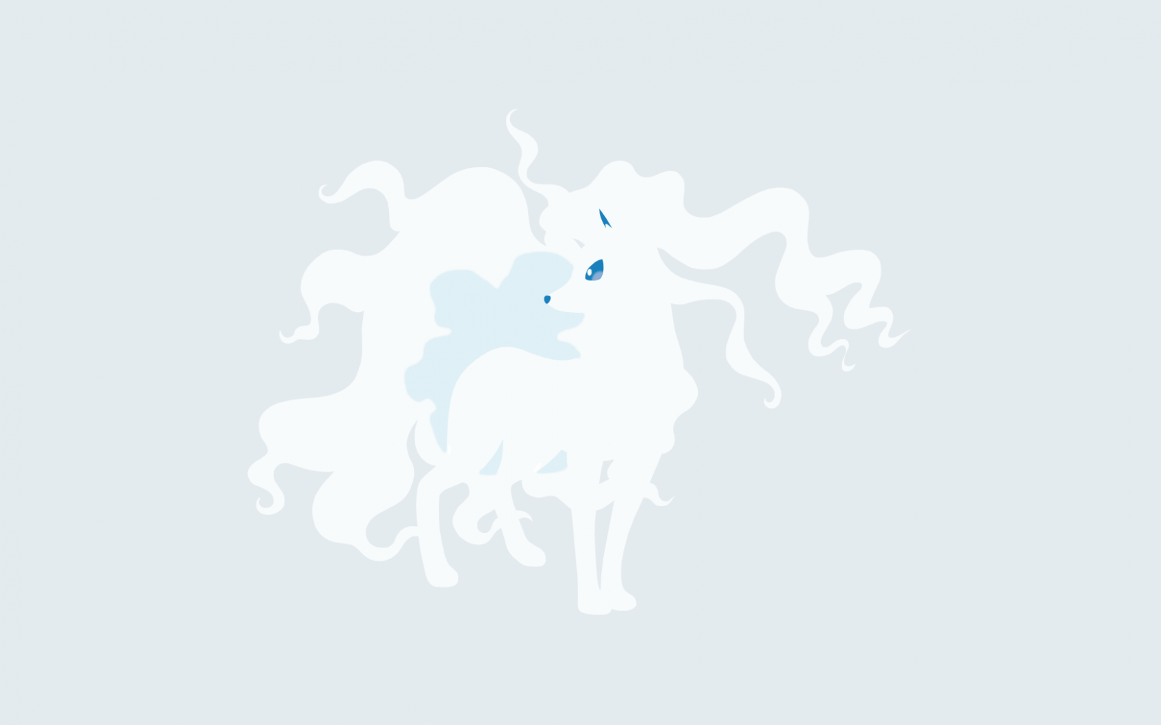 Alolan Vulpix Desktop Wallpapers - Wallpaper Cave