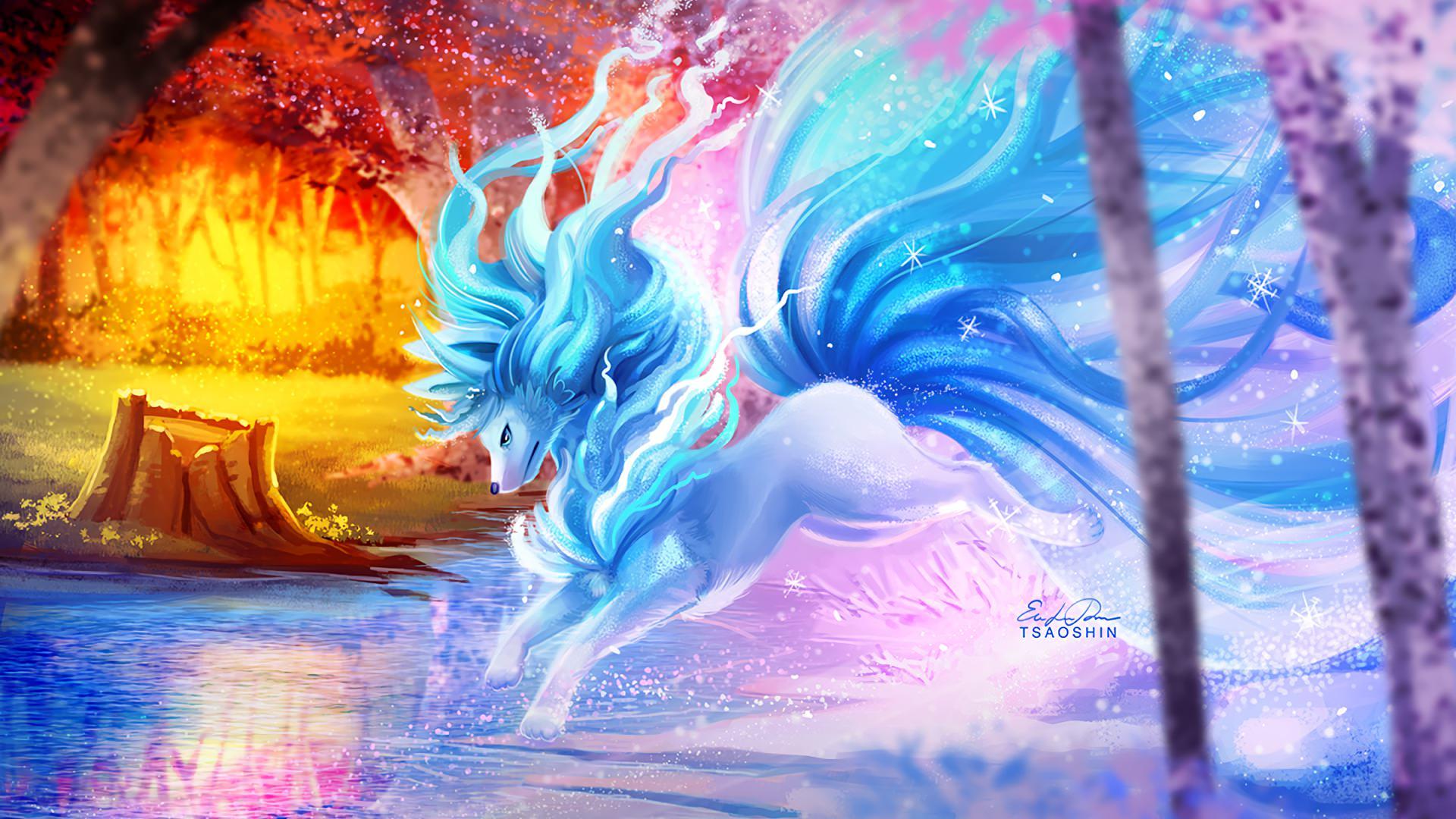 Alolan Vulpix Desktop Wallpapers - Wallpaper Cave