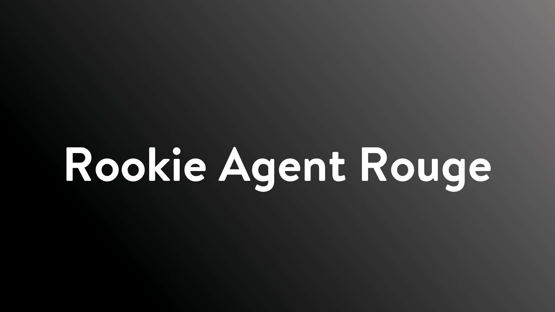 Rookie Agent Rouge Wallpapers - Wallpaper Cave