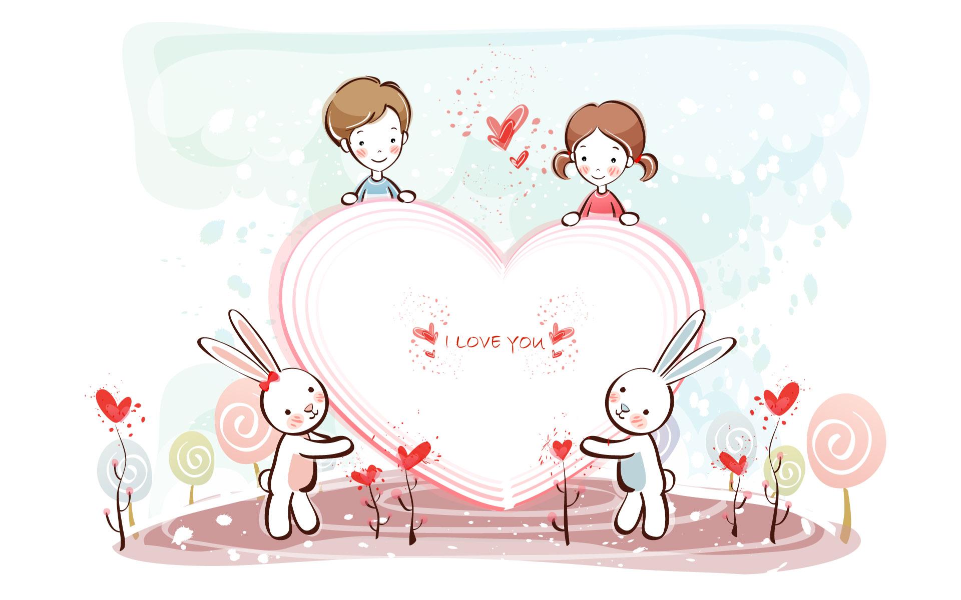 Valentines Day Bunnies Wallpapers - Wallpaper Cave
