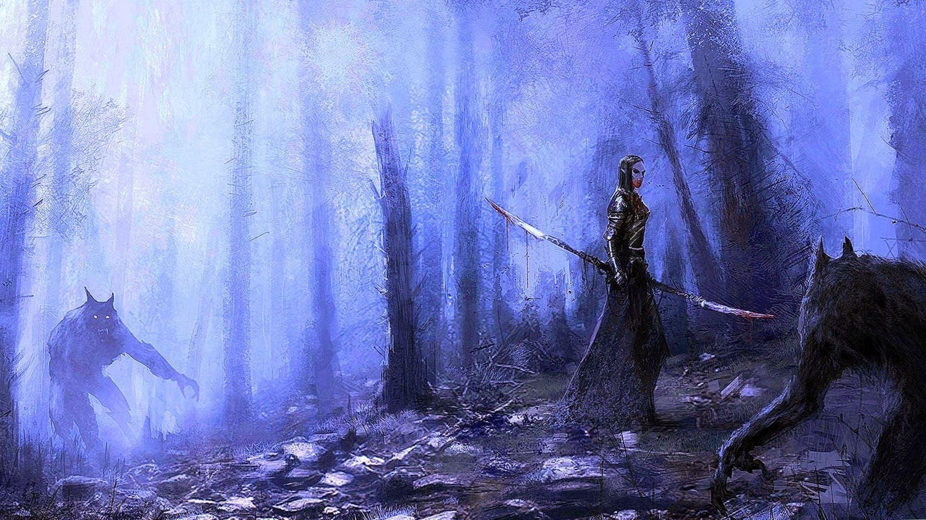 Wolves And Vampire Wallpapers - Wallpaper Cave