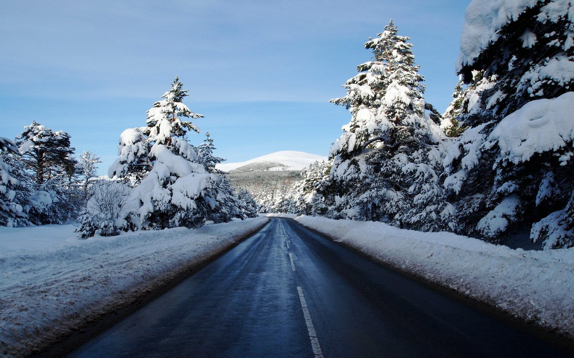 Long Winter Roads Wallpapers - Wallpaper Cave