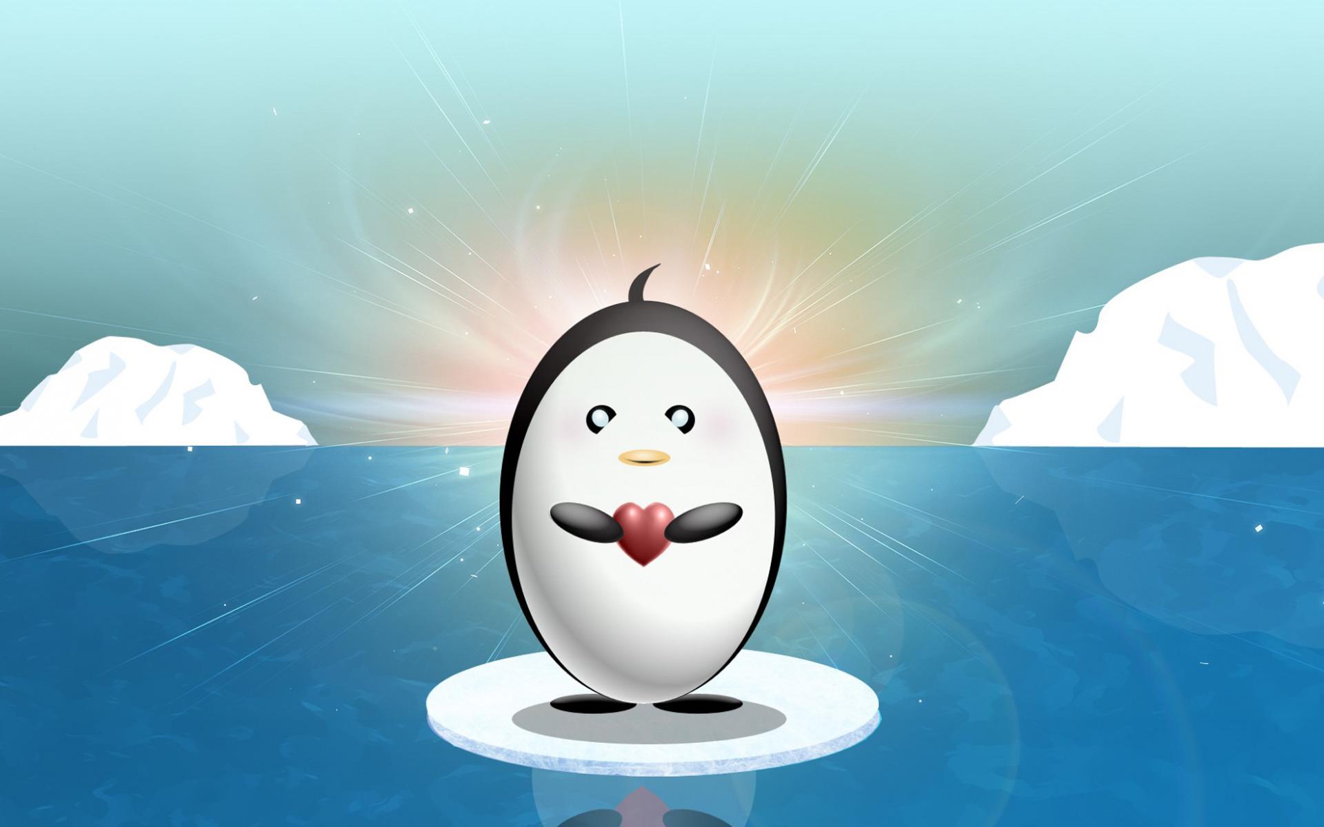 Valentines Day Penguin Wallpapers - Wallpaper Cave