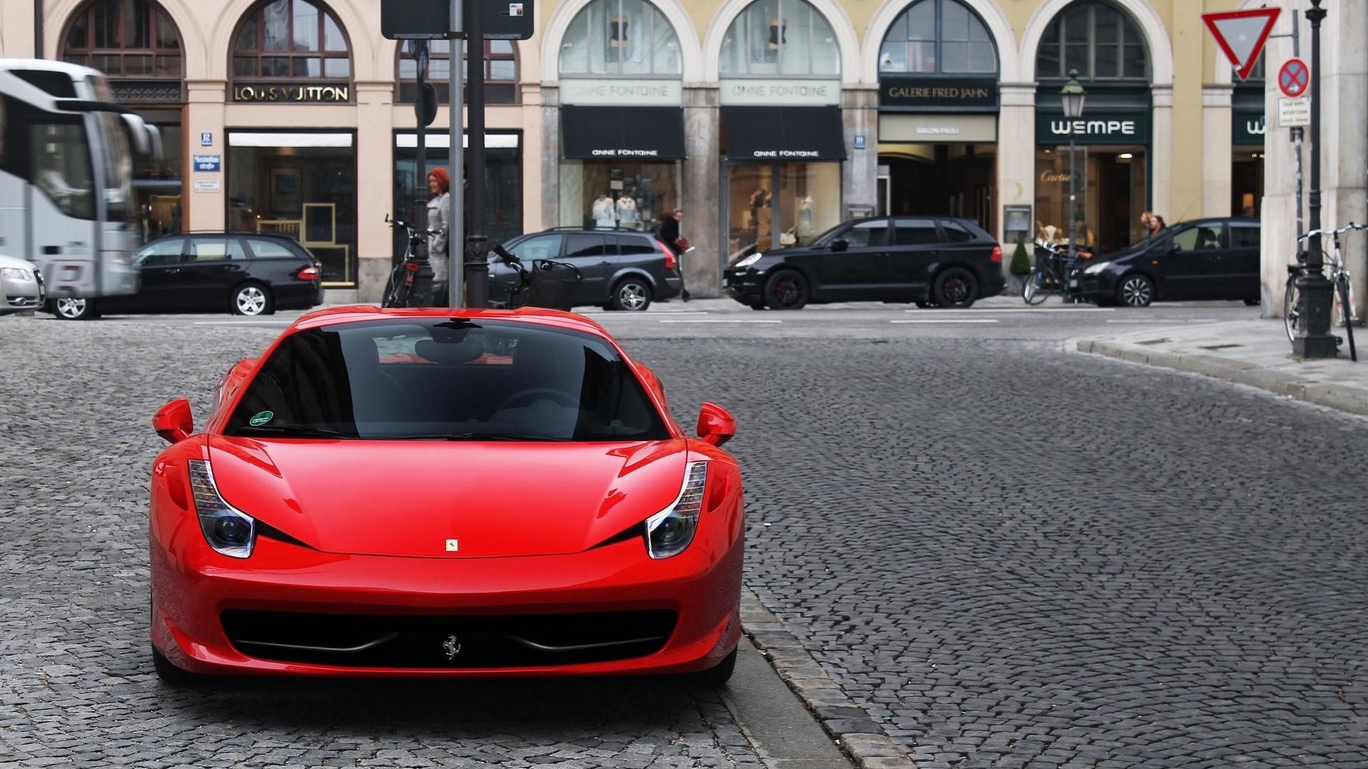 Red Ferrari Car Wallpapers - Wallpaper Cave