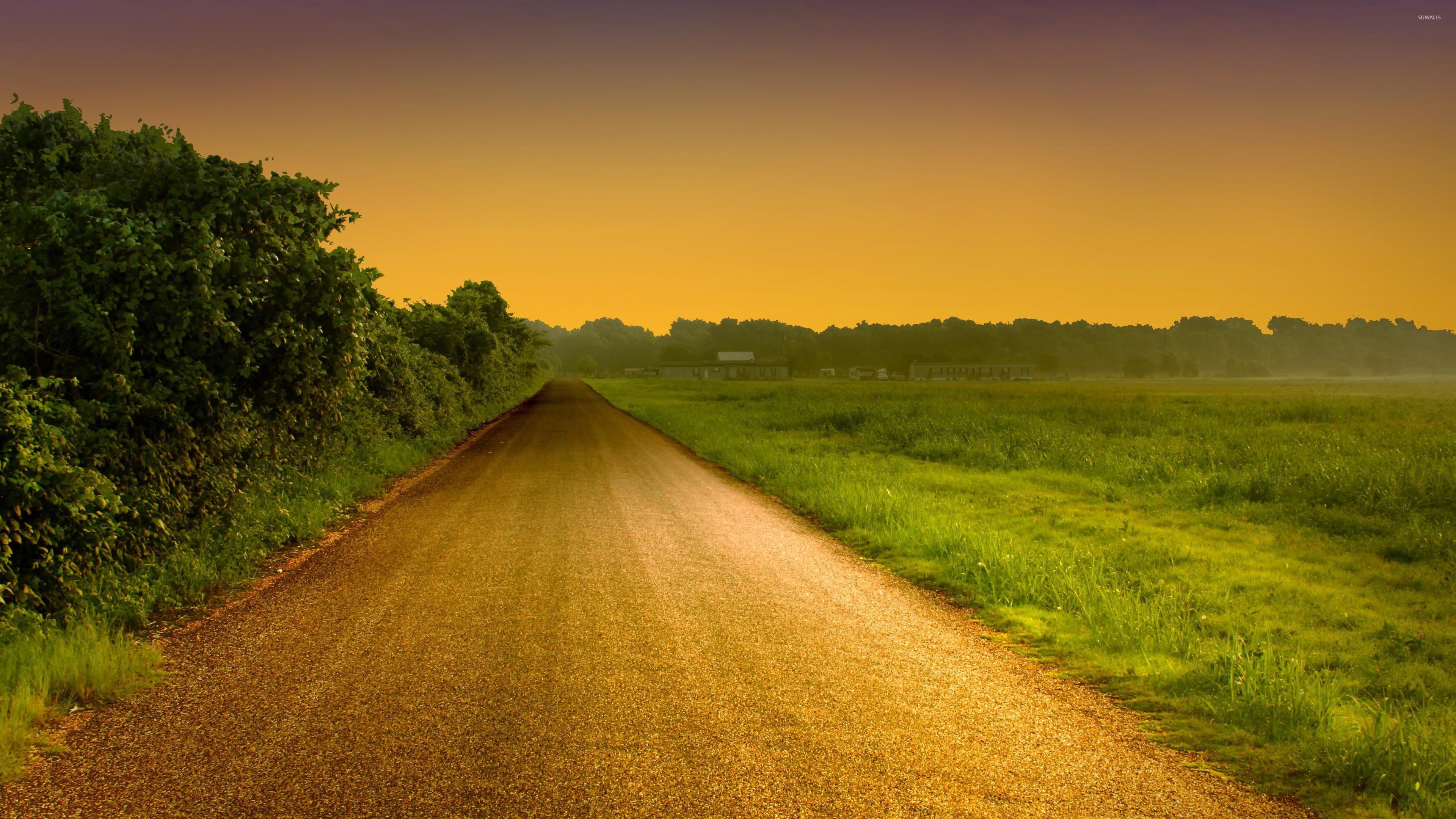 Nature Road Sunset Wallpapers - Wallpaper Cave