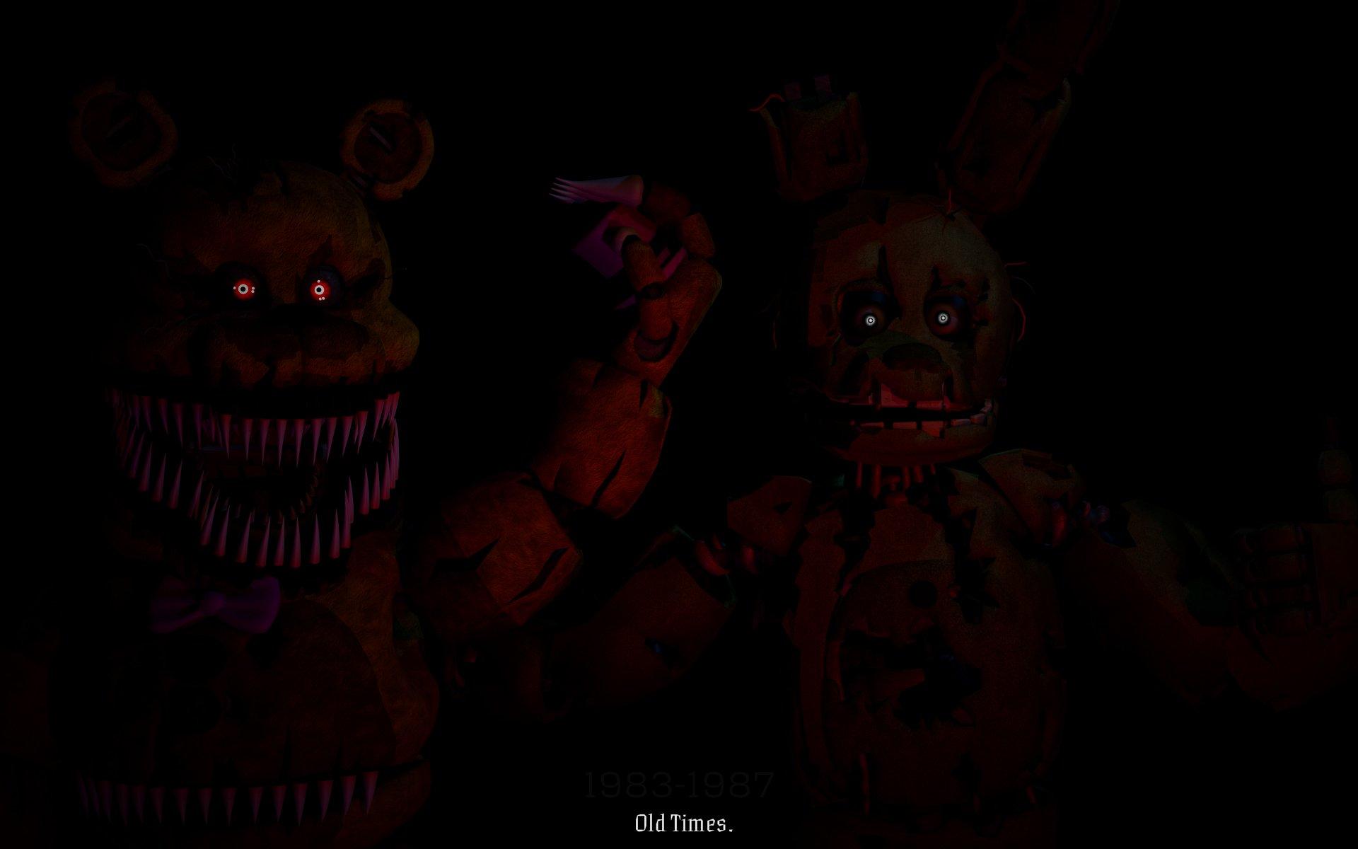 FNAF Nightmare Springtrap Wallpapers - Wallpaper Cave
