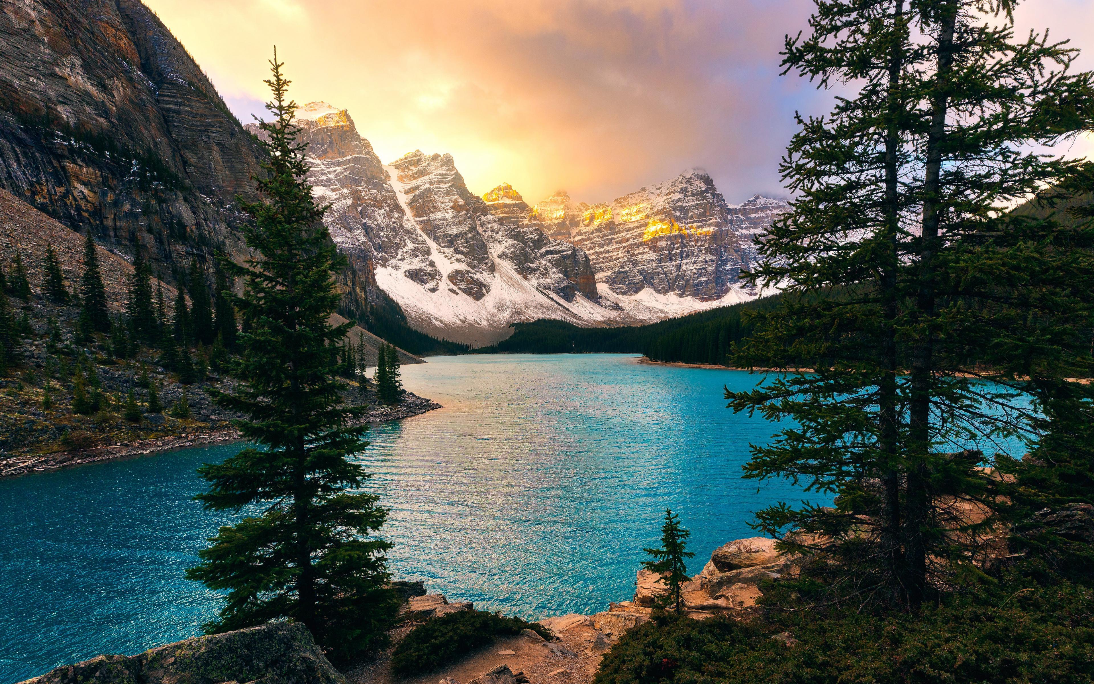 Moraine Lake 4K Wallpapers Wallpaper Cave