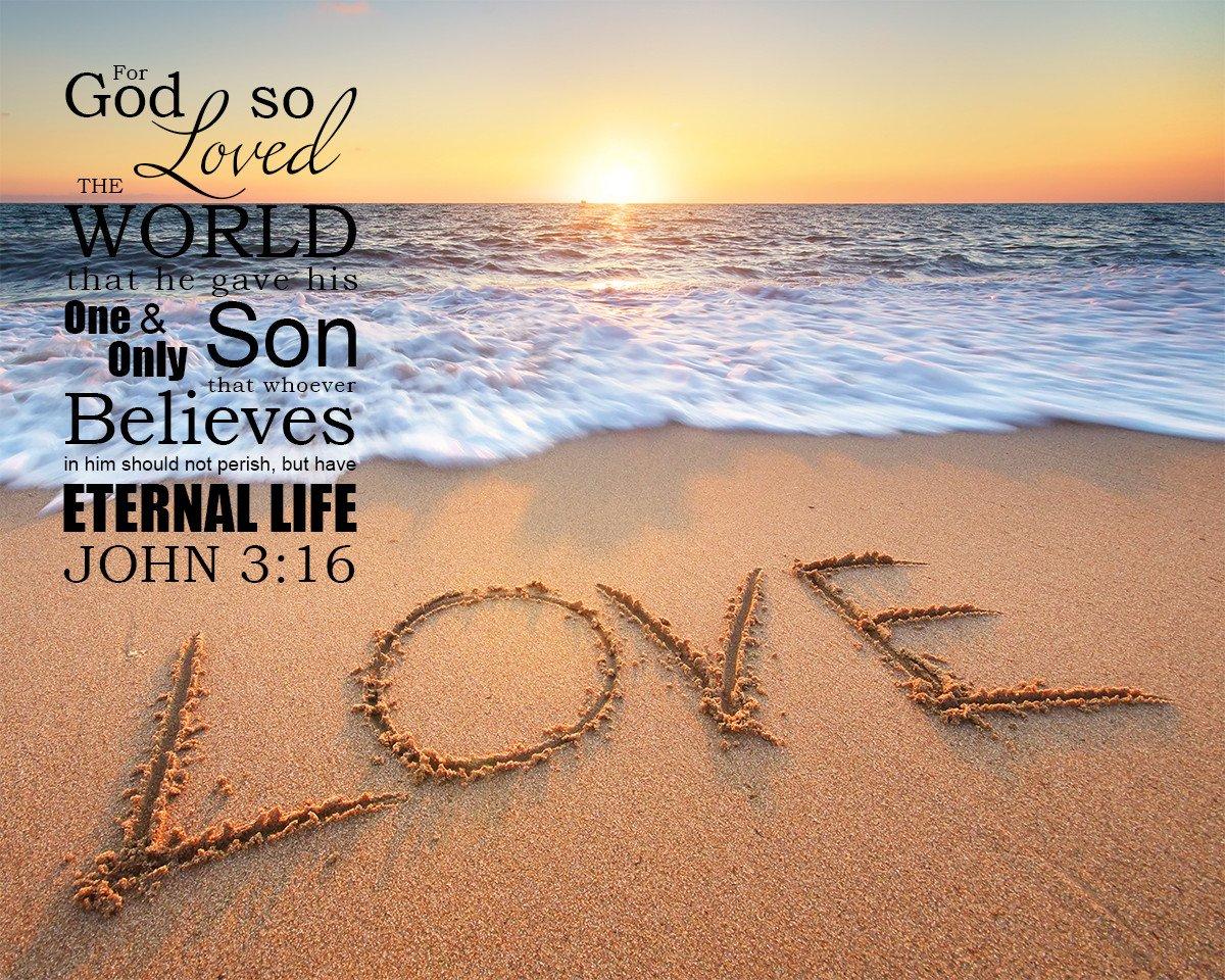John 3:16 Computer Wallpapers - Wallpaper Cave