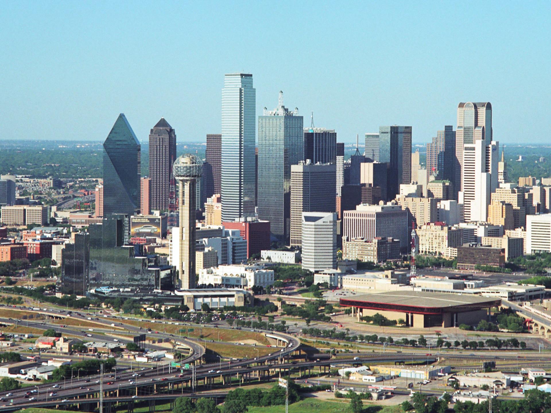 Dallas Skyline Desktop Wallpapers - Wallpaper Cave