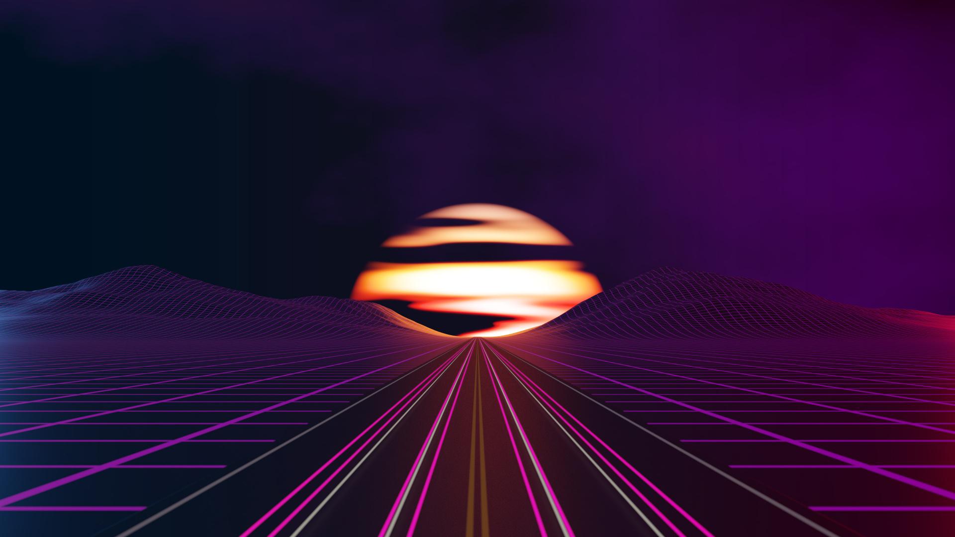 Retrowave 1920x1080 Wallpapers - Wallpaper Cave