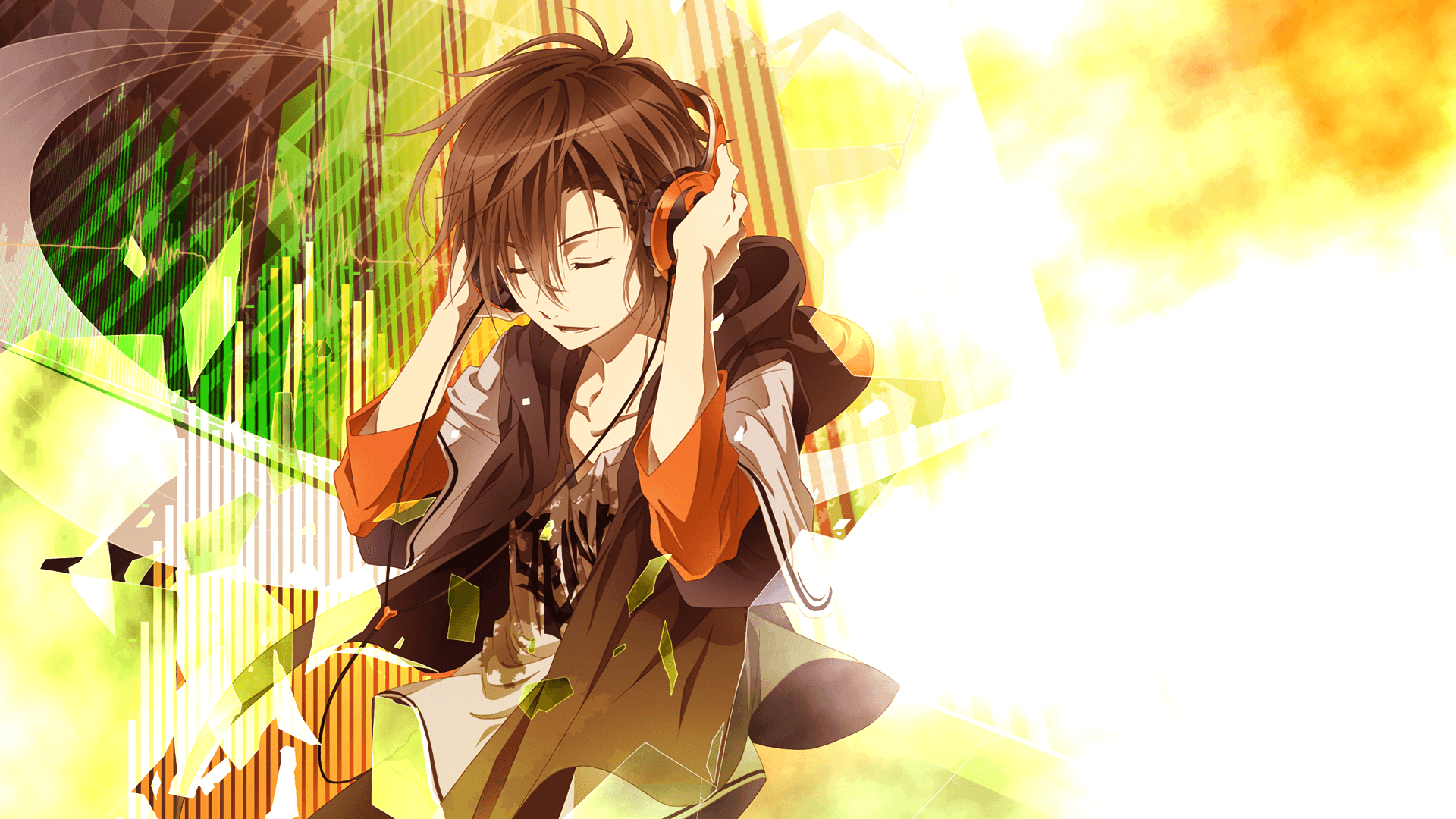 Anime Boys Headphones Wallpapers Wallpaper Cave