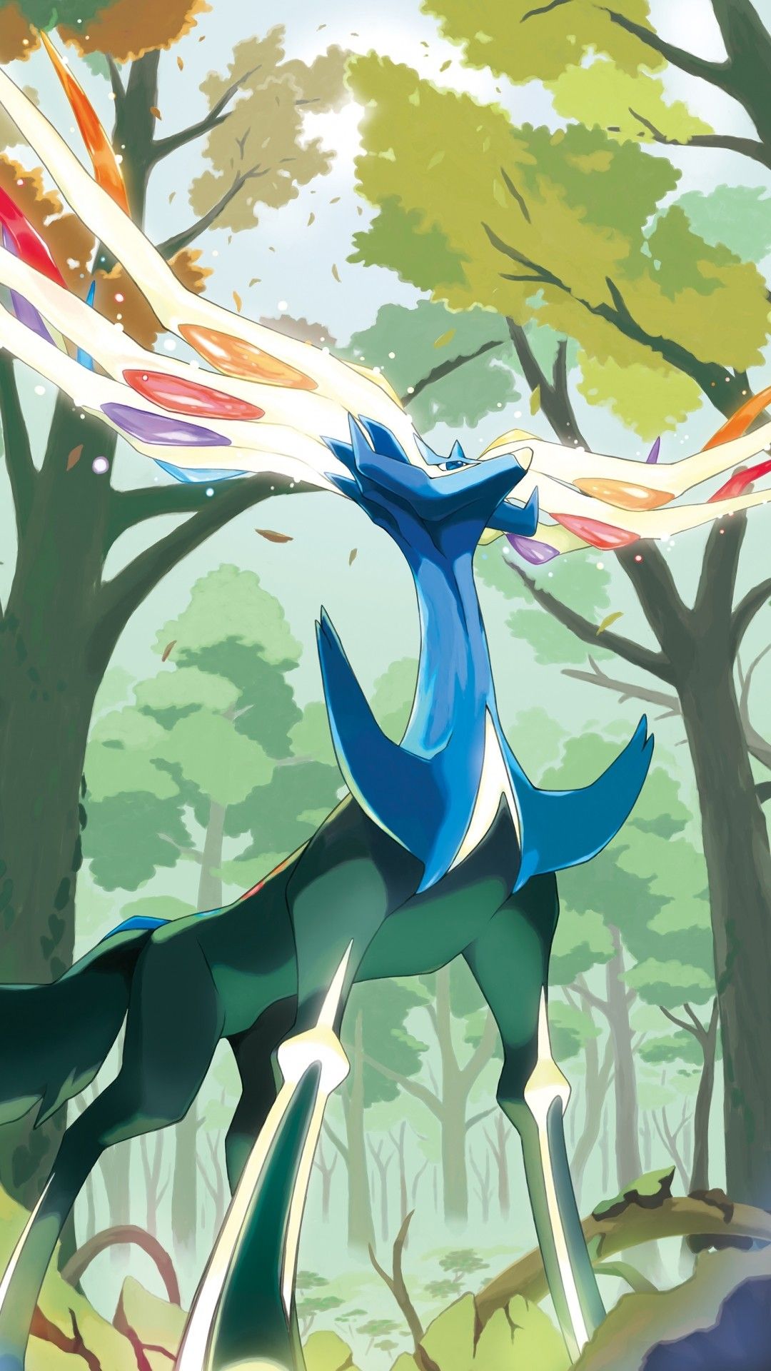 Xerneas Pokémon Phone Wallpapers - Wallpaper Cave