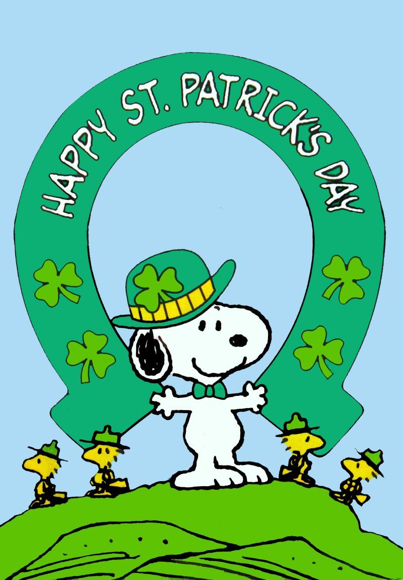 Snoopy St. Patrick's Day Wallpapers - Wallpaper Cave