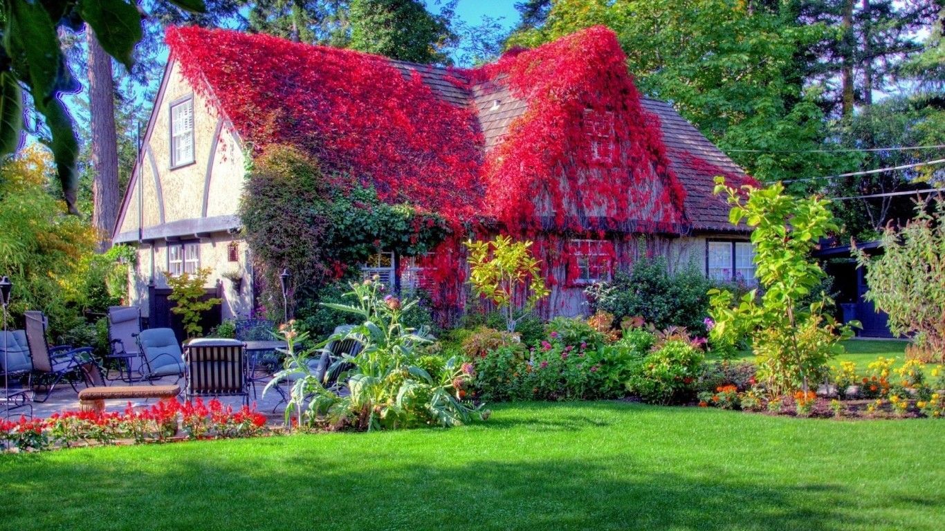 Spring Cottage Wallpapers - Wallpaper Cave