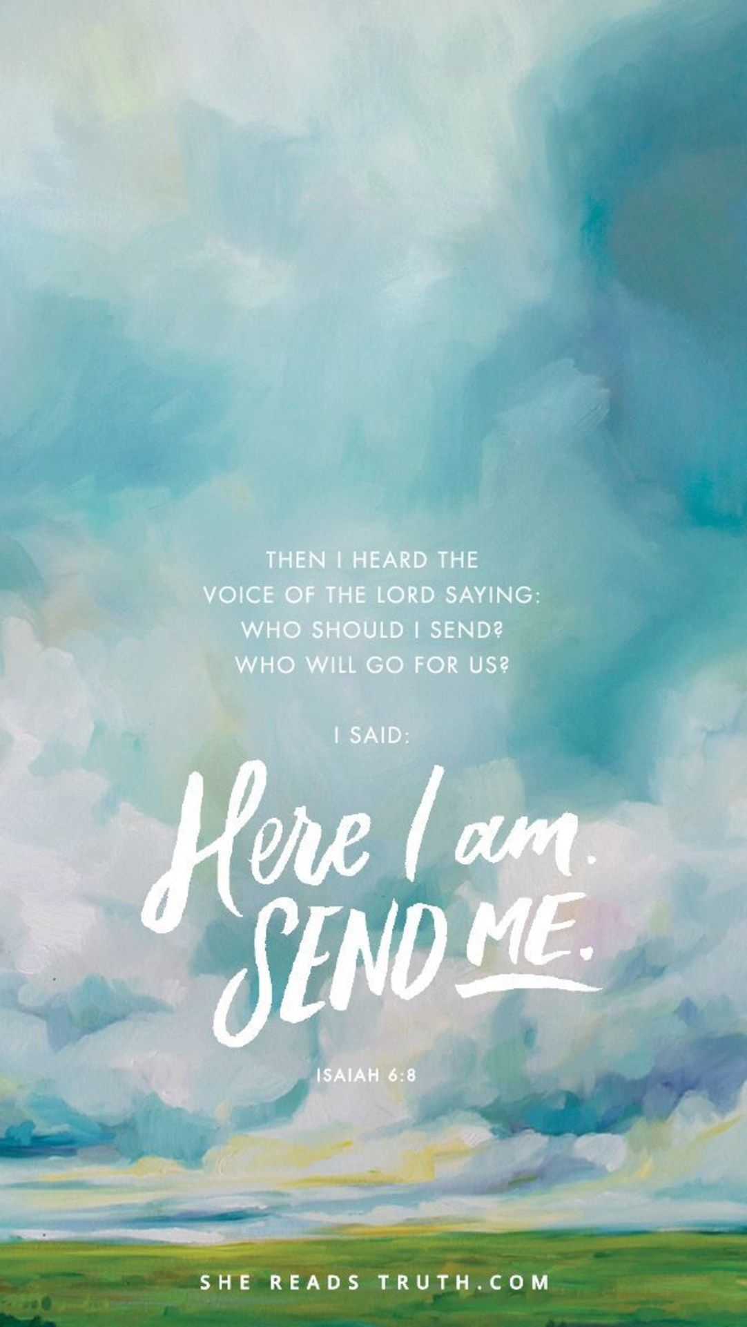 Isaiah 6 8 Phone Wallpapers Wallpaper Cave