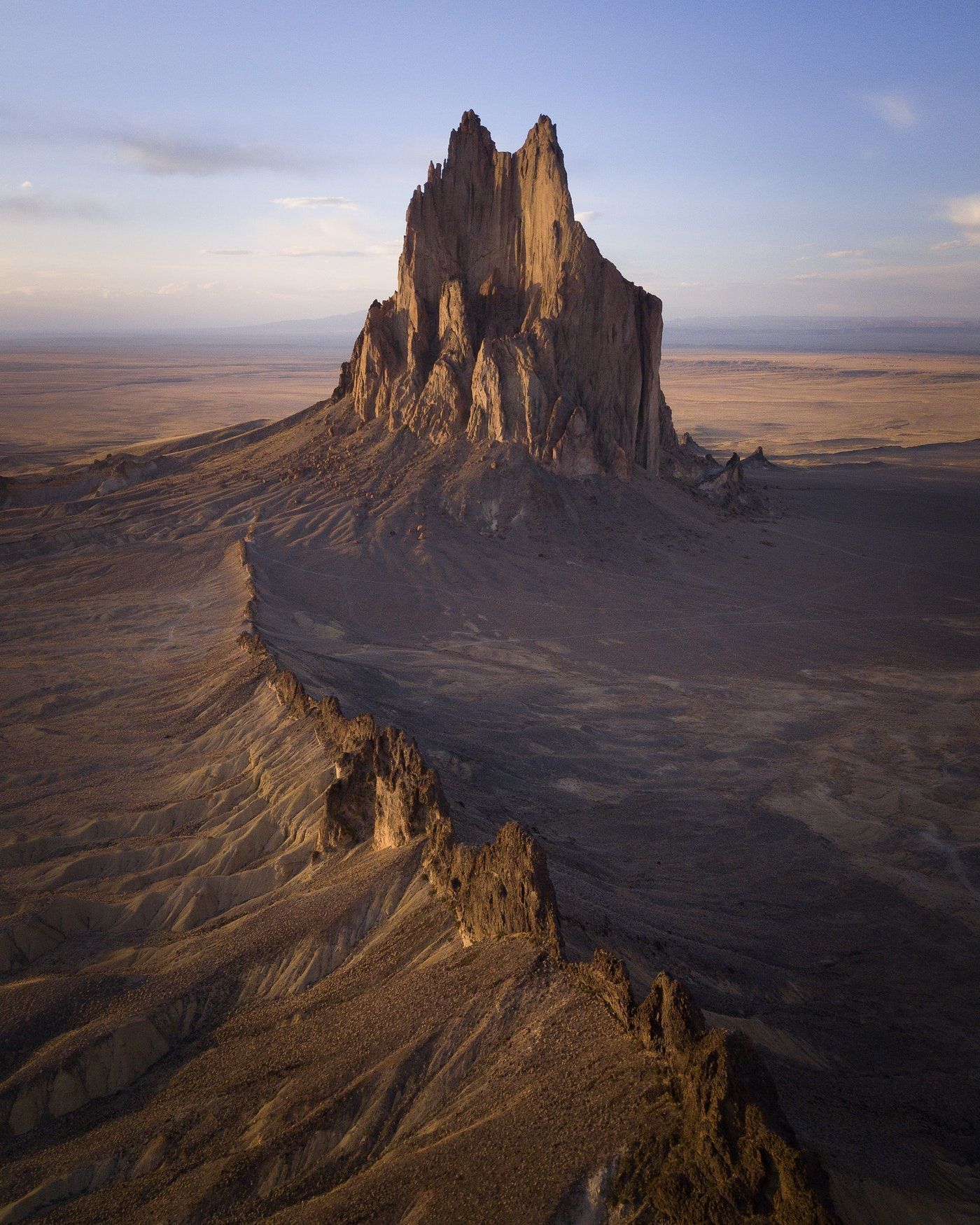 Shiprock Rock Formation New Mexico Wallpapers Wallpaper Cave