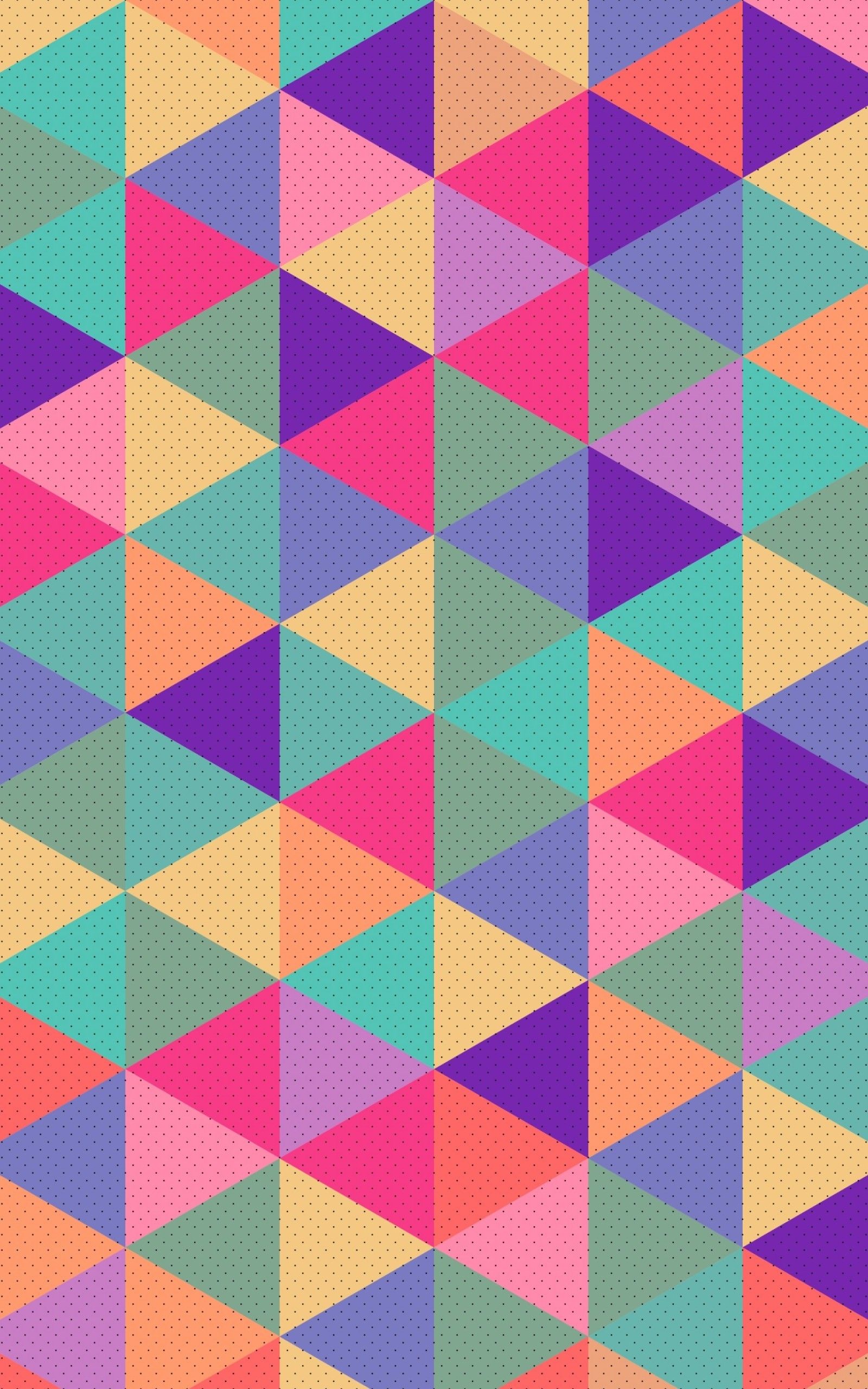 Triangle Colorful Pattern Wallpapers - Wallpaper Cave