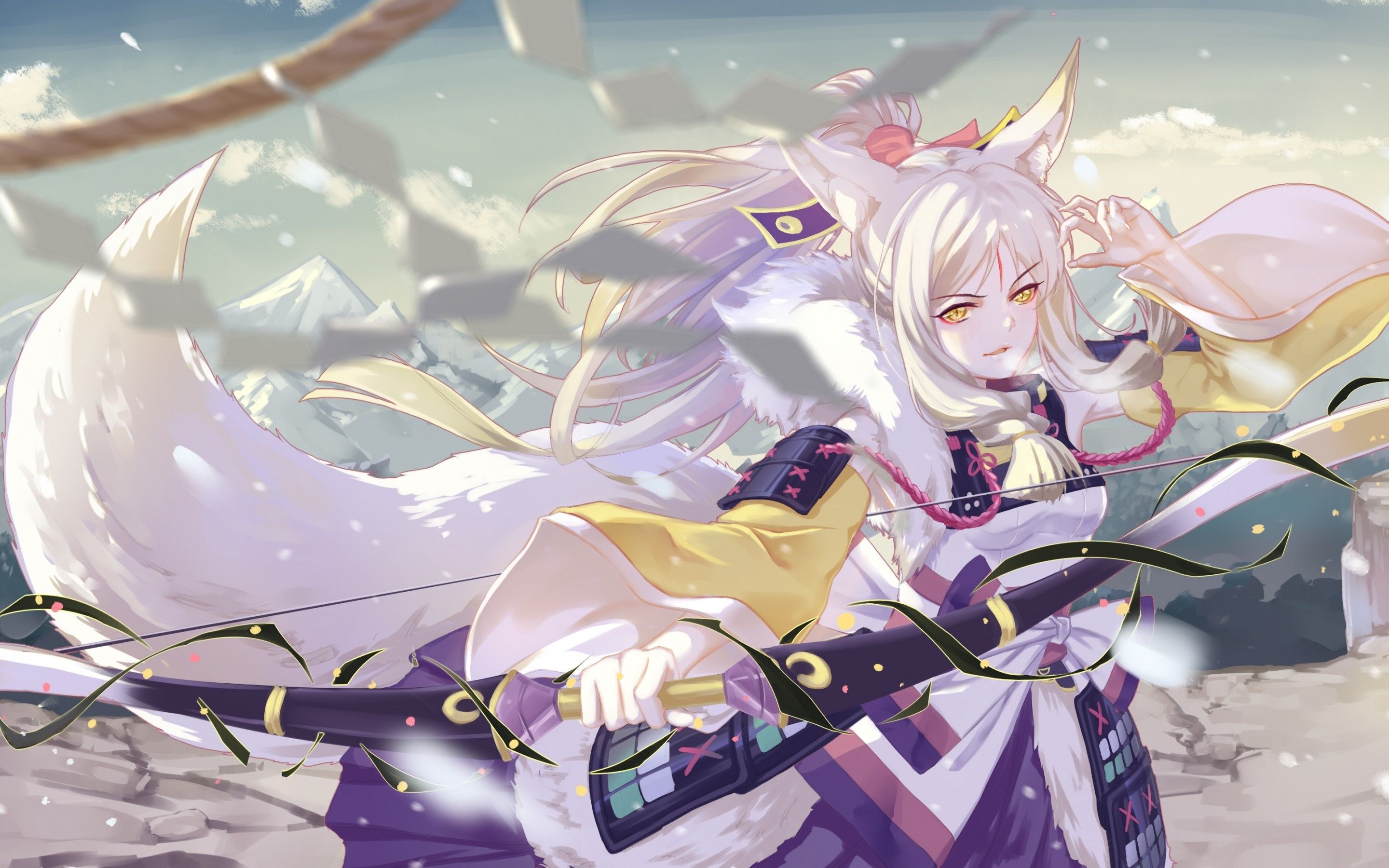 Silver Fox Anime Girl Wallpapers - Wallpaper Cave