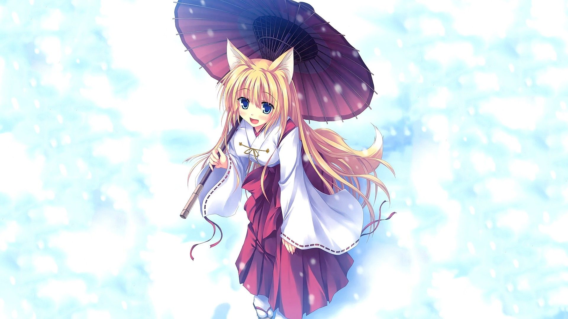 Snow Fox Girl Wallpapers - Wallpaper Cave