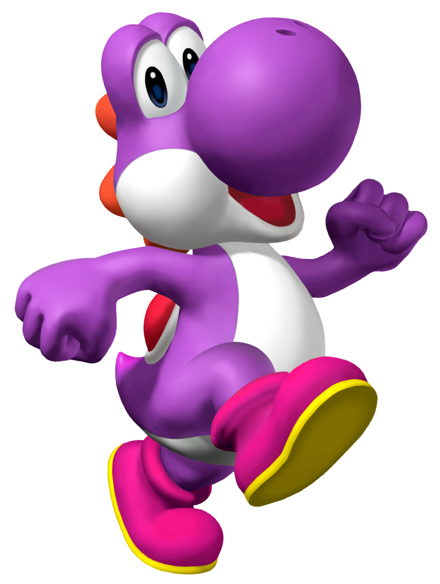 Pink Yoshi Blue Yoshi Wallpapers - Wallpaper Cave