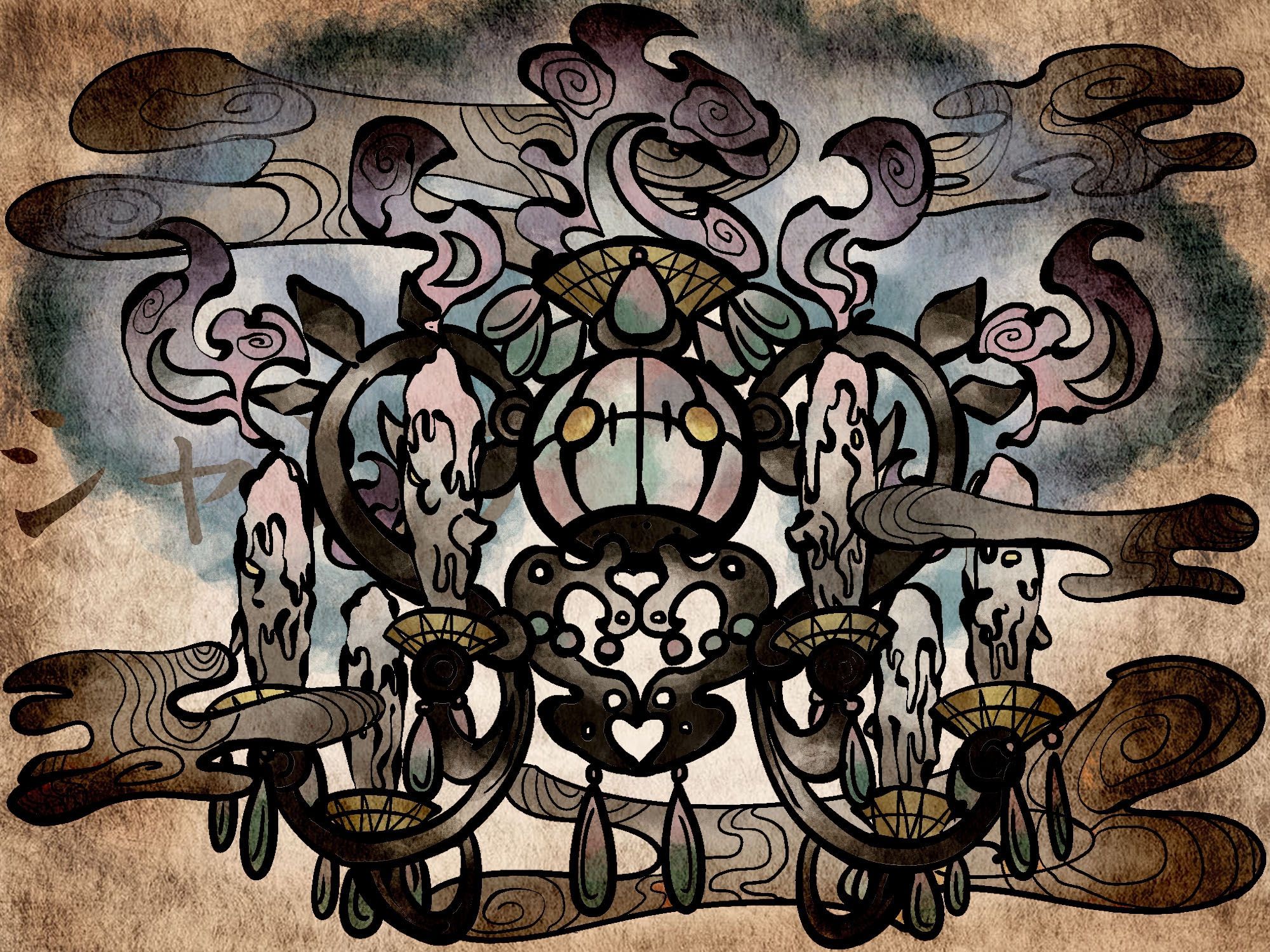 Chandelure Desktop Wallpapers - Wallpaper Cave