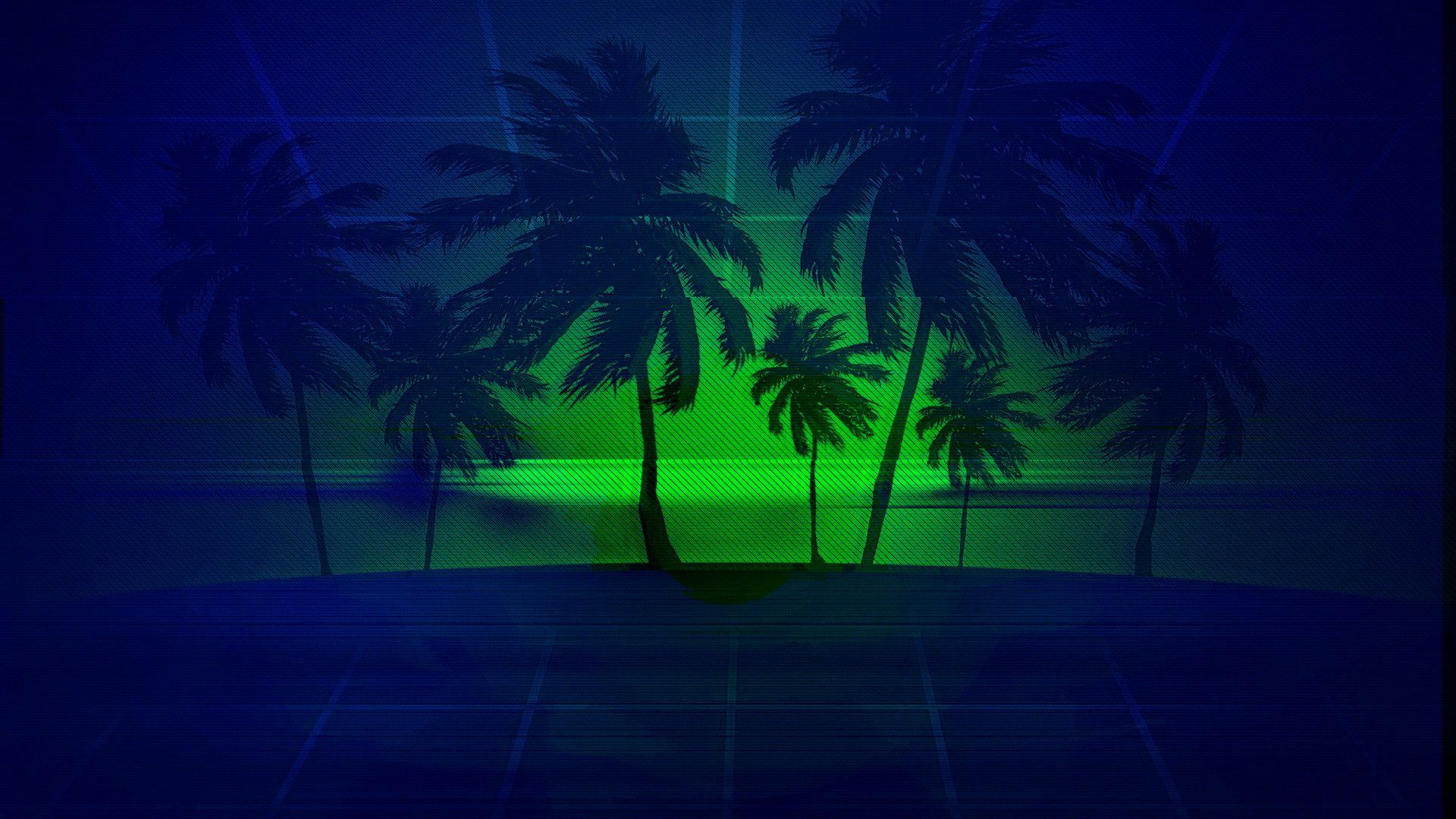 Retro Wave Palm Tree Wallpapers - Wallpaper Cave