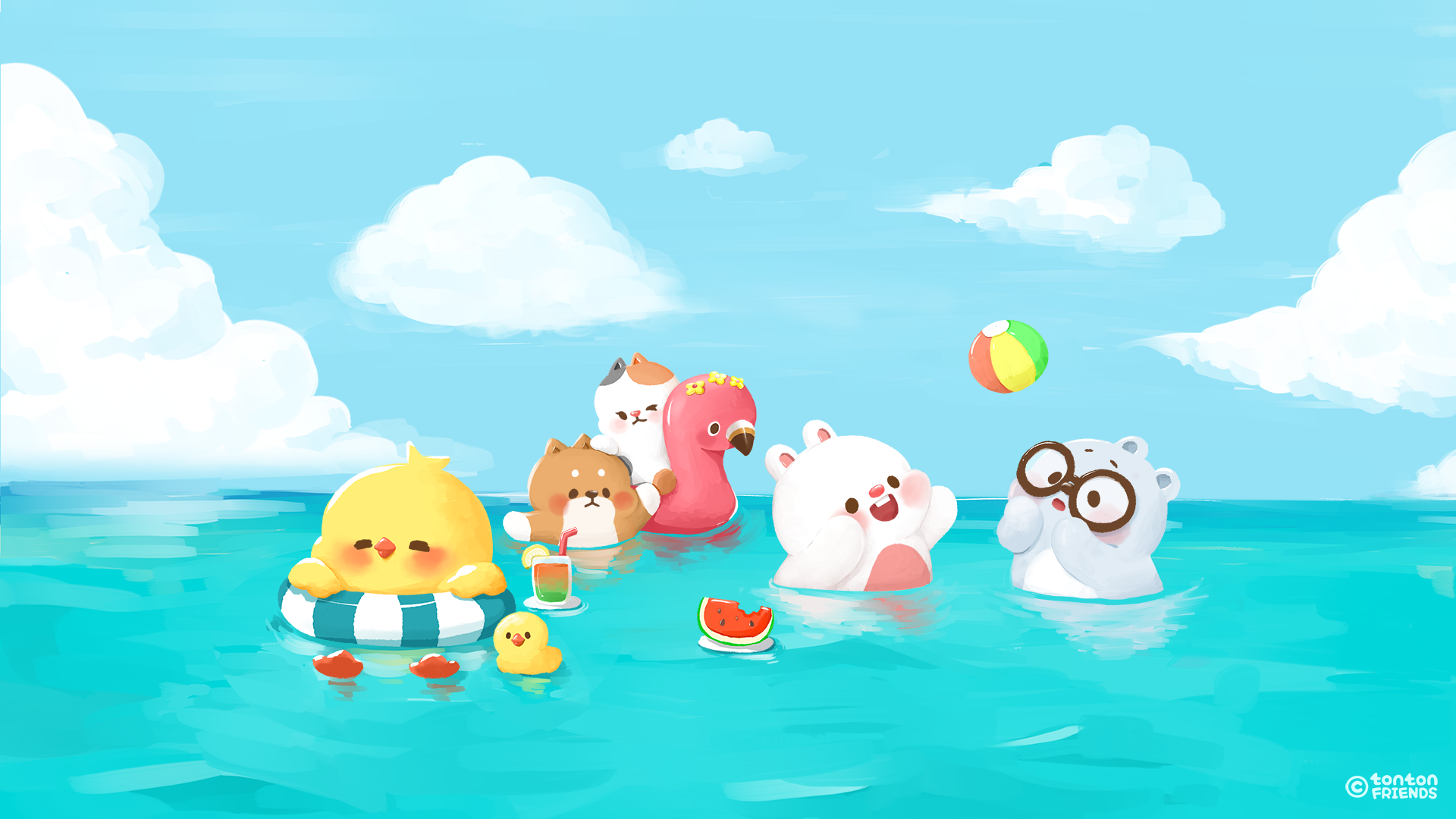 Tonton Friends Wallpapers - Wallpaper Cave