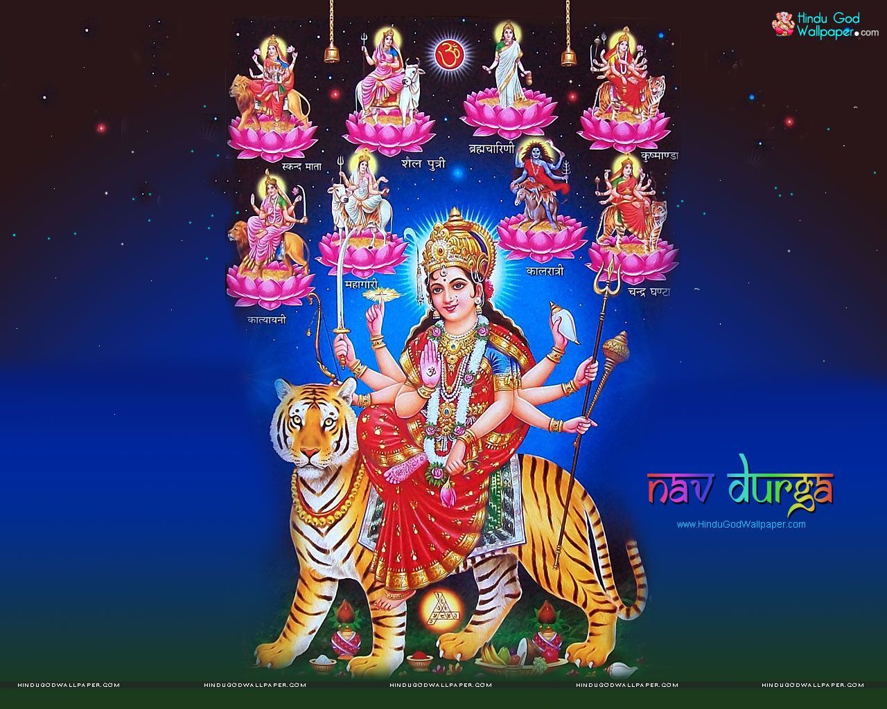 Nav Durga Wallpapers - Wallpaper Cave