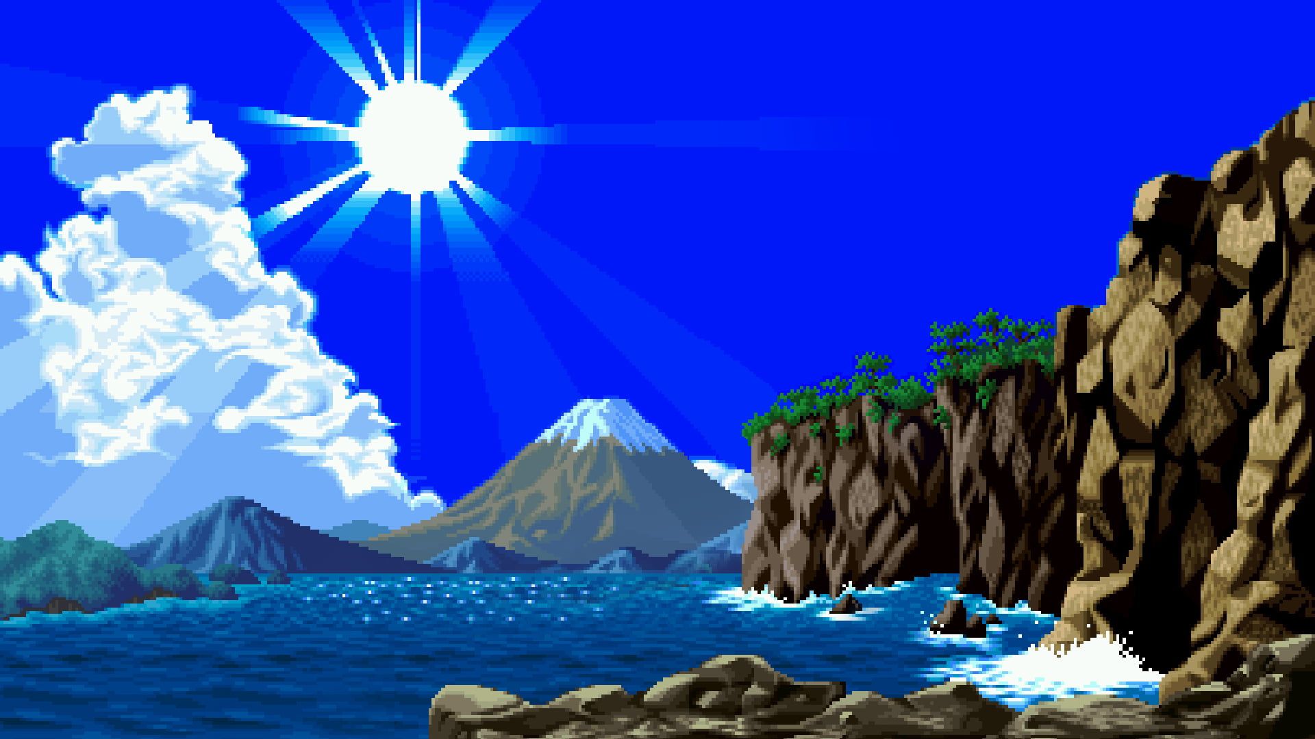 Aesthetic Pixel Landscape Wallpapers - Wallpaper Cave