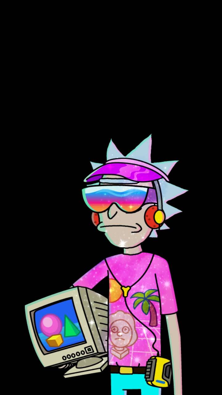 Retro Rick And Morty Wallpapers - Wallpaper Cave