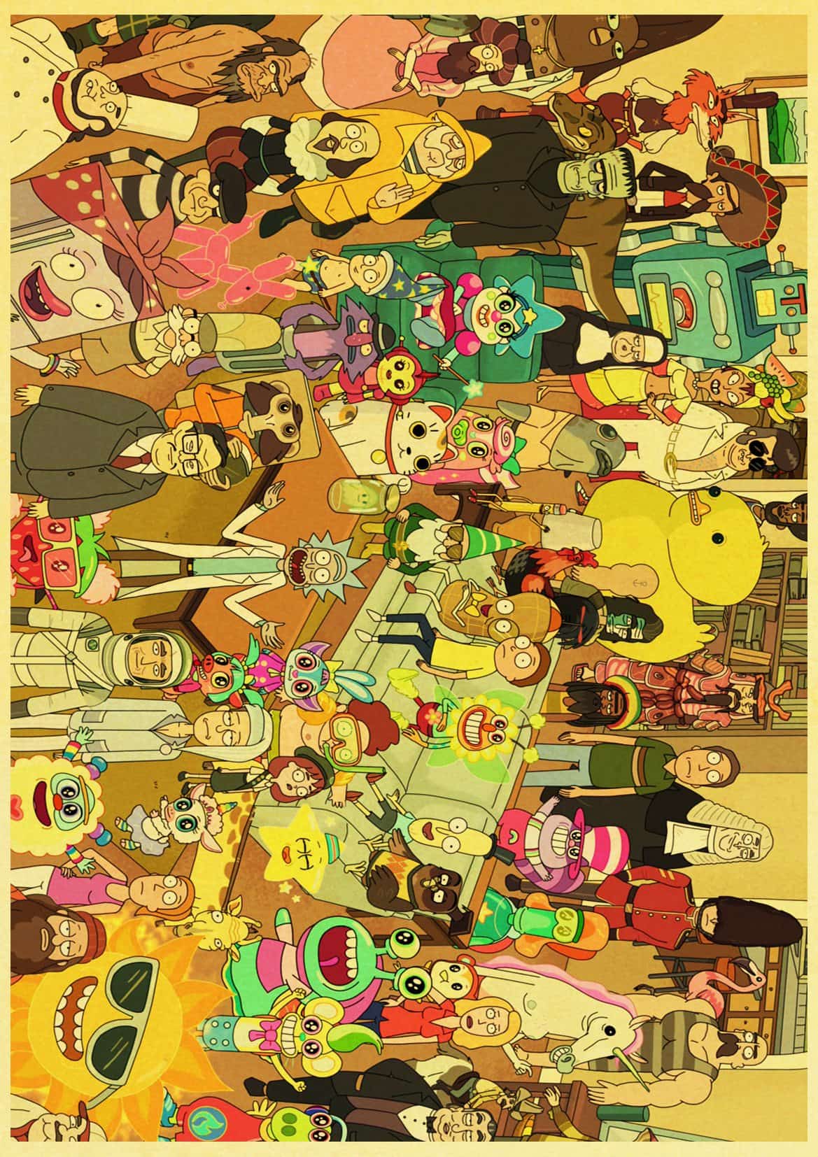 Retro Rick And Morty Wallpapers - Wallpaper Cave