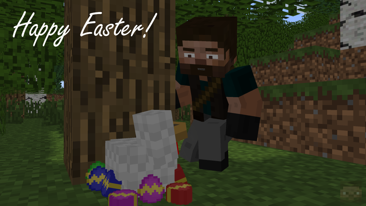 Minecraft Happy Easter
