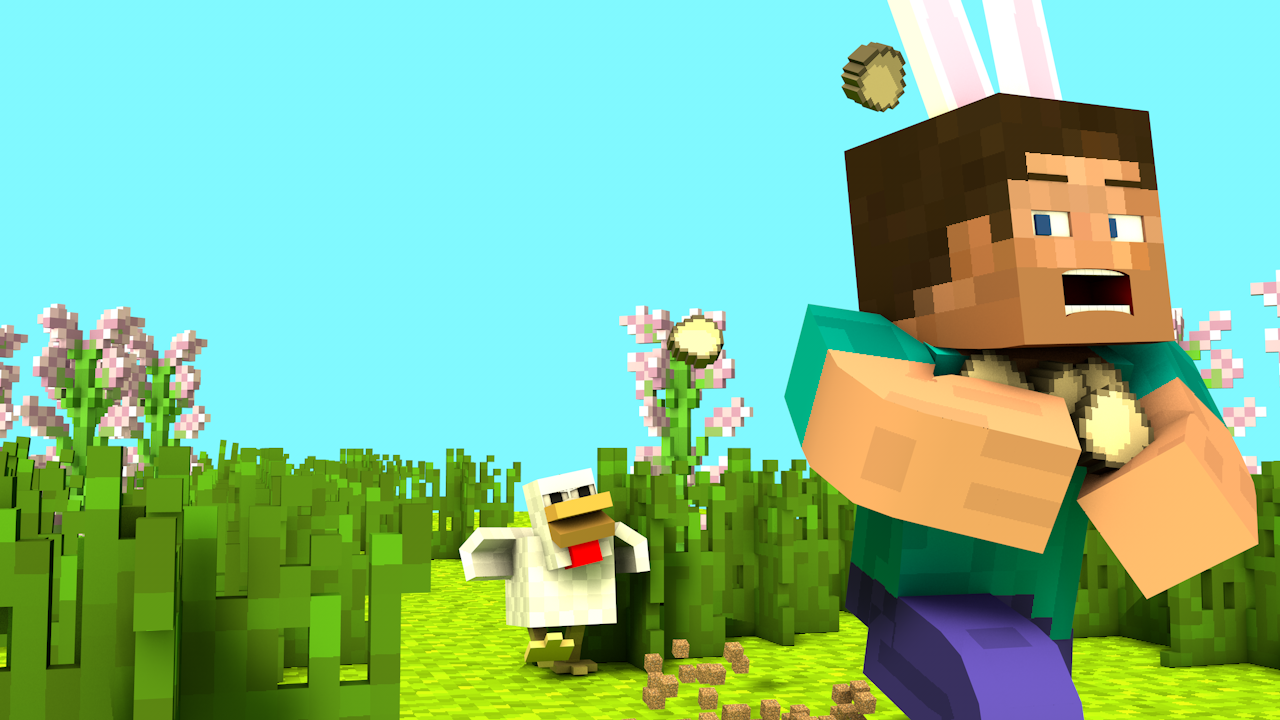 Minecraft Easter Wallpapers - Wallpaper Cave