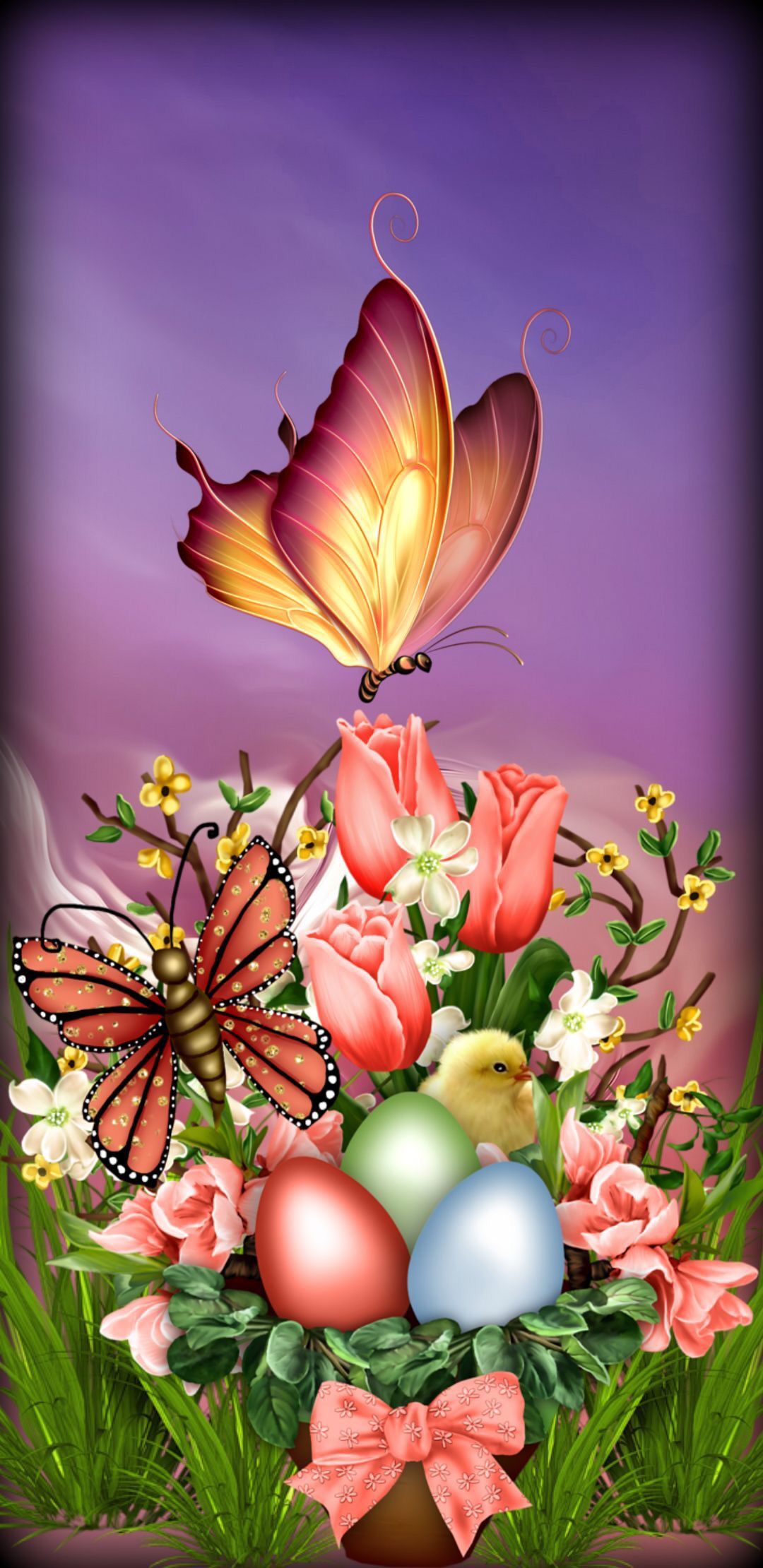 Easter Butterflies Wallpapers - Wallpaper Cave