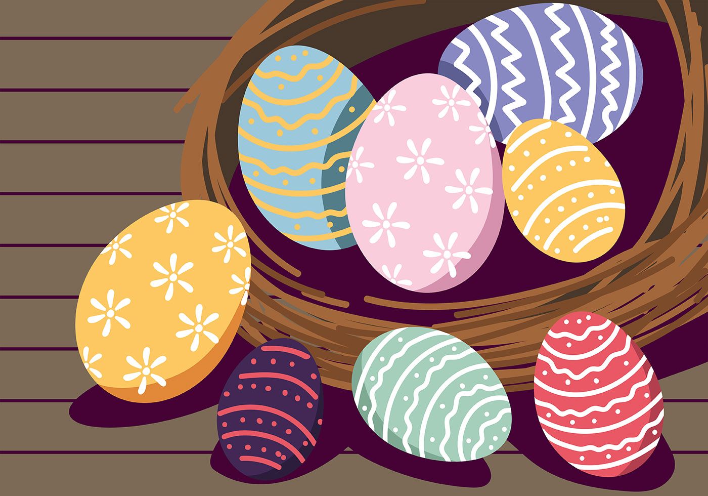 Easter Egg Pattern Wallpapers - Wallpaper Cave