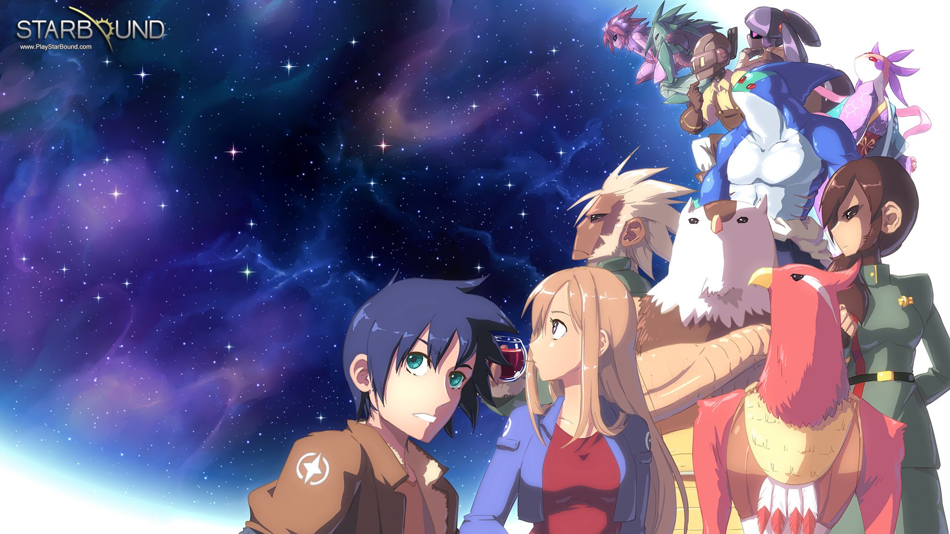 Starbound Anime Wallpapers - Wallpaper Cave