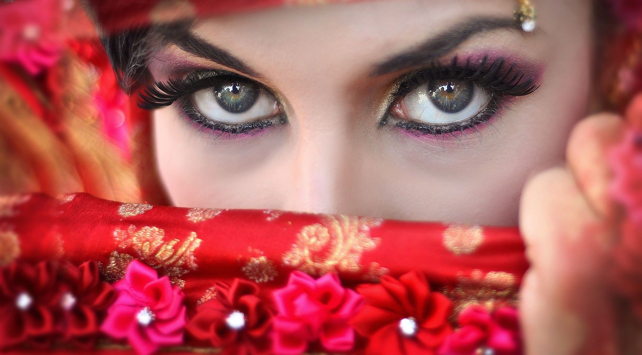 Indian Girls Close Up Eyes HD Wallpapers - Wallpaper Cave