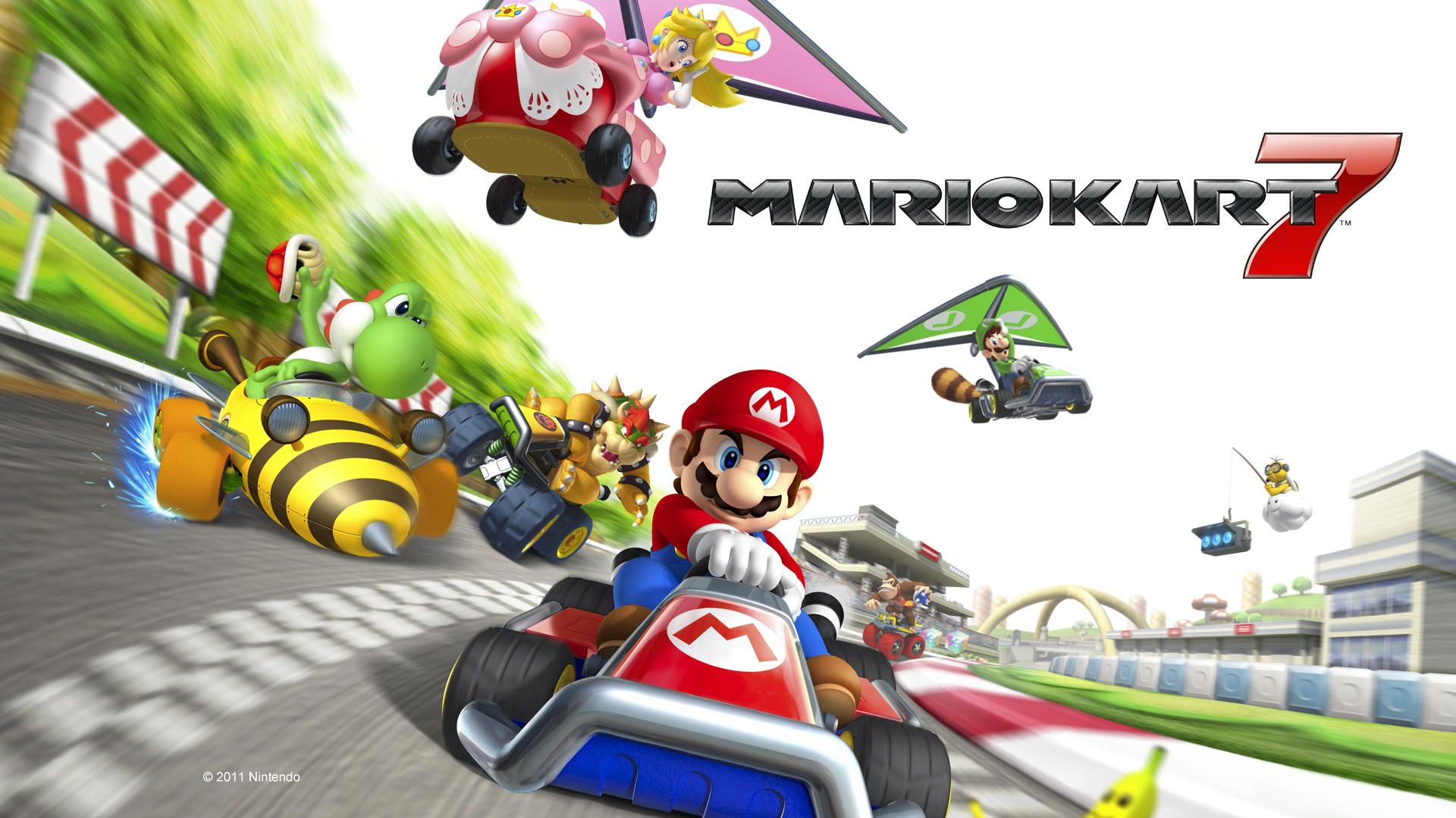 Nintendo 3Ds Mario Kart 7 Wallpapers Wallpaper Cave