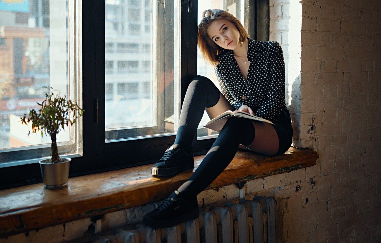 Girl And Window Wallpapers - Wallpaper Cave