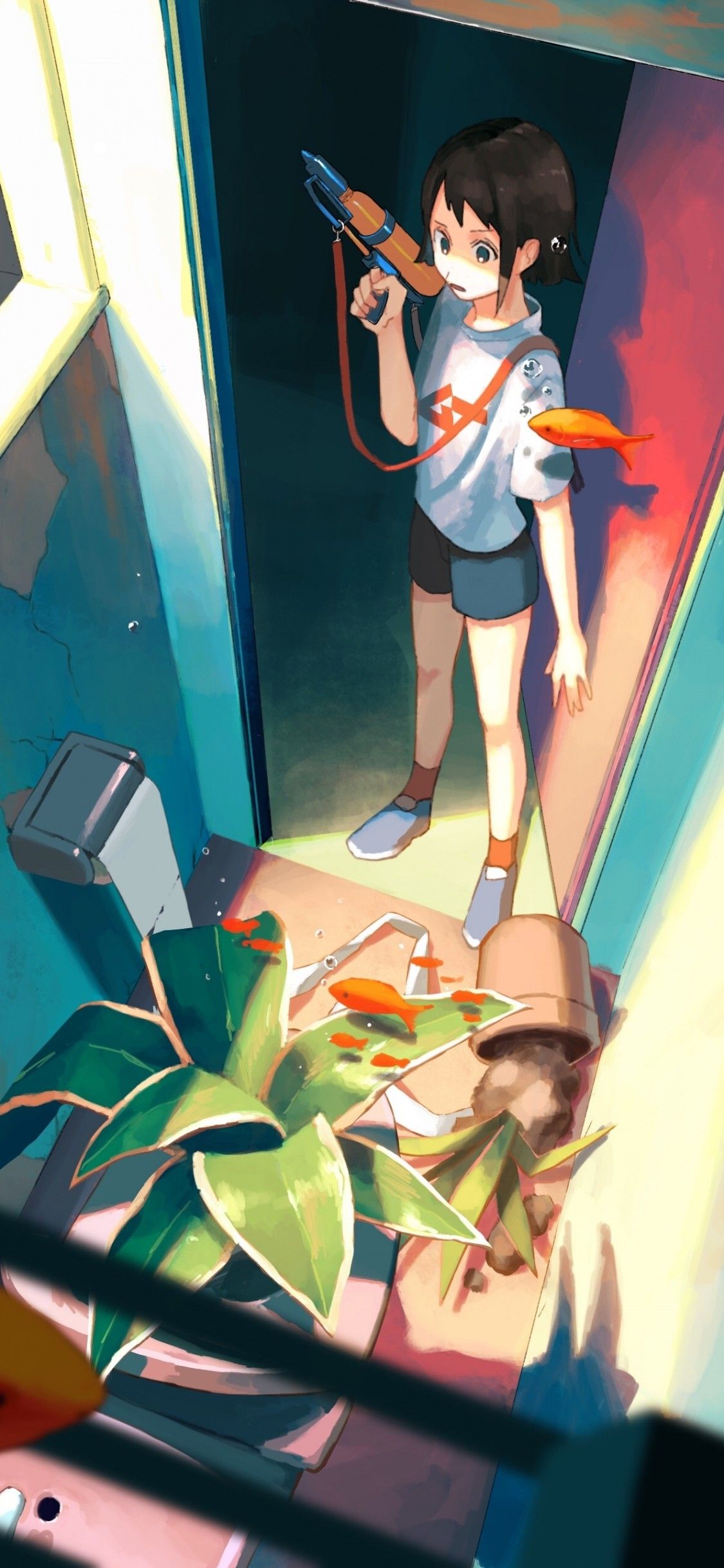 Girl And Vase Wallpapers - Wallpaper Cave