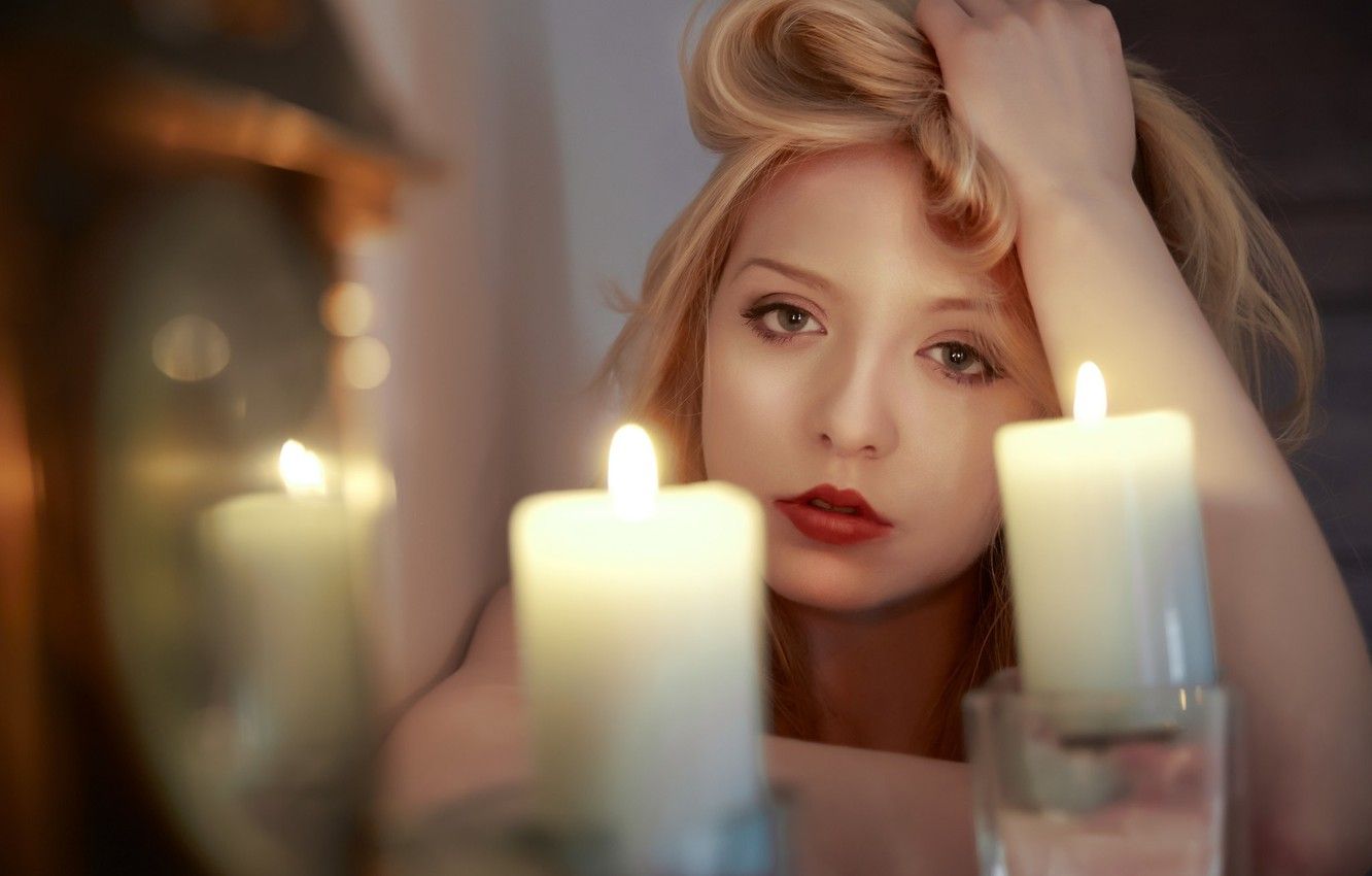 Girl And Candle Wallpapers - Wallpaper Cave