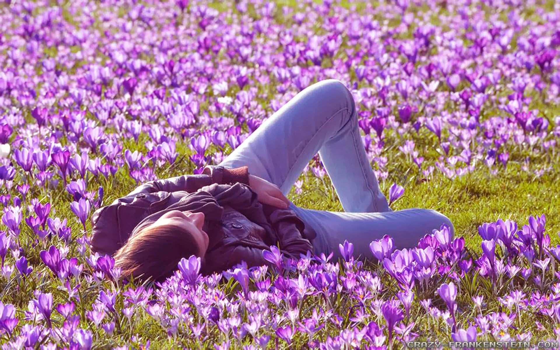 Girl In Spring Wallpapers - Wallpaper Cave