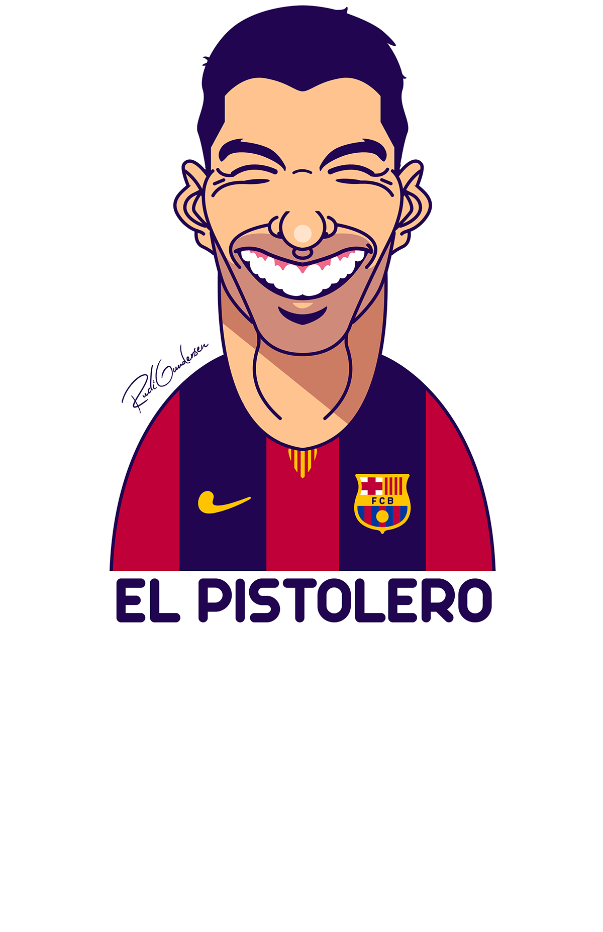 Suarez Cartoon Wallpapers - Wallpaper Cave