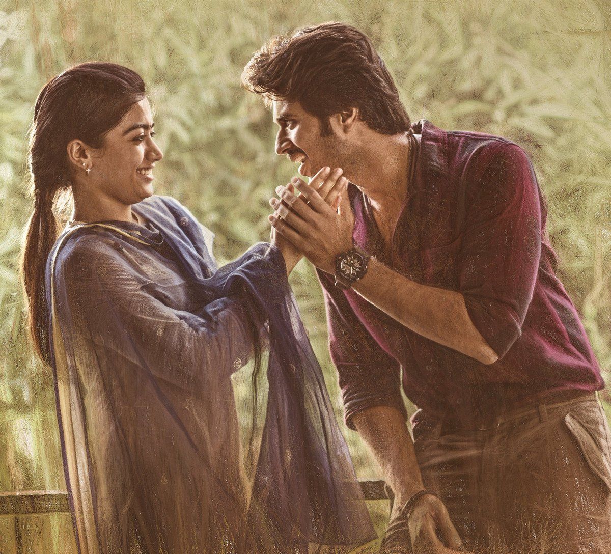 Vijay And Rashmika Wallpapers - Wallpaper Cave