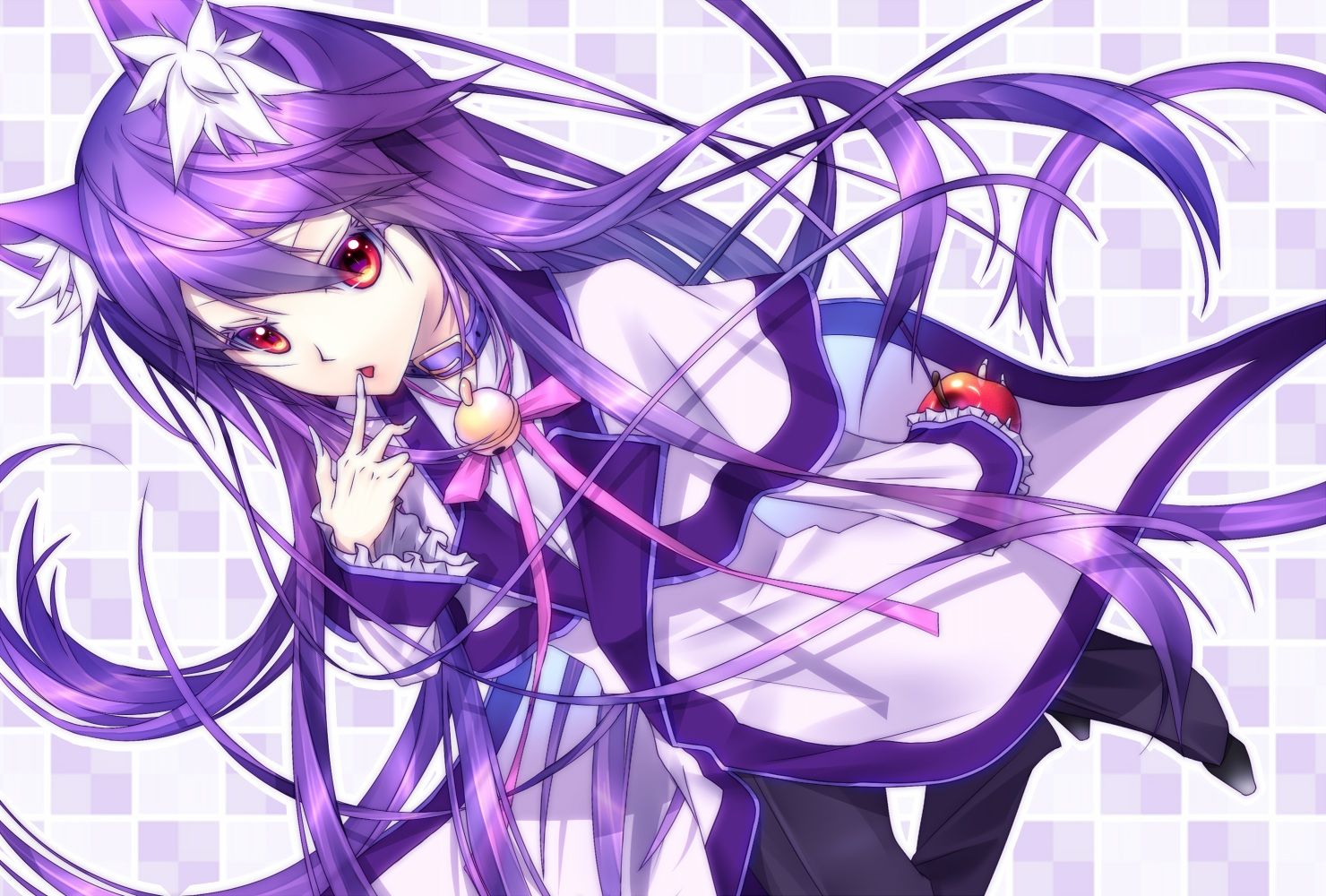 Light Purple Anime Wallpapers - Wallpaper Cave