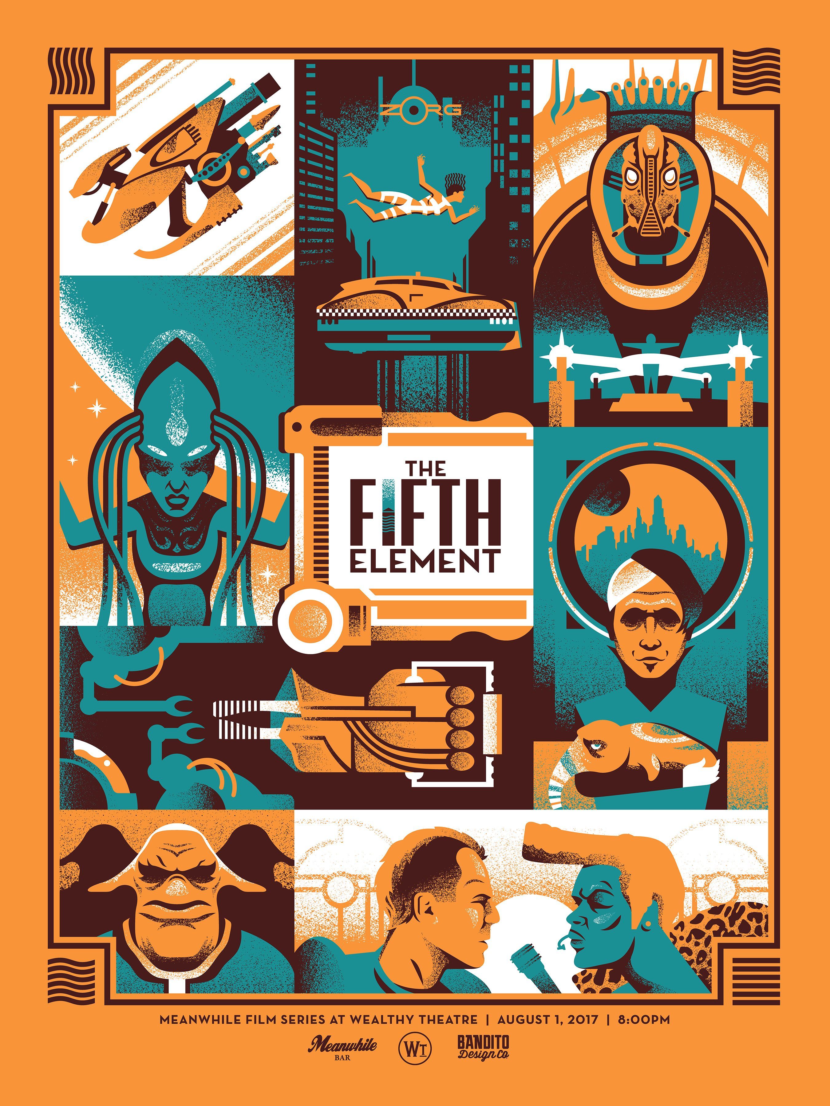 Fifth Element Retro Poster Wallpapers - Wallpaper Cave